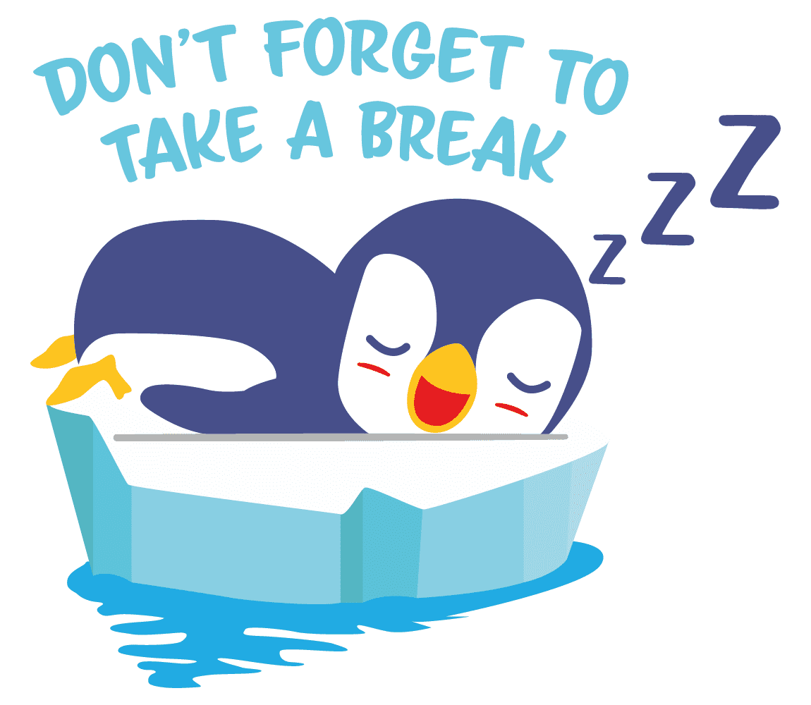 Don't Forget To Take A Break 20" x 23" Lettering Art Quotes Vinyl Home ...
