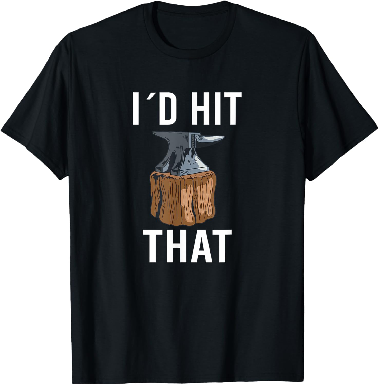 Forging Forger Blacksmithing Funny Creative Graphic T-Shirt - Walmart.com