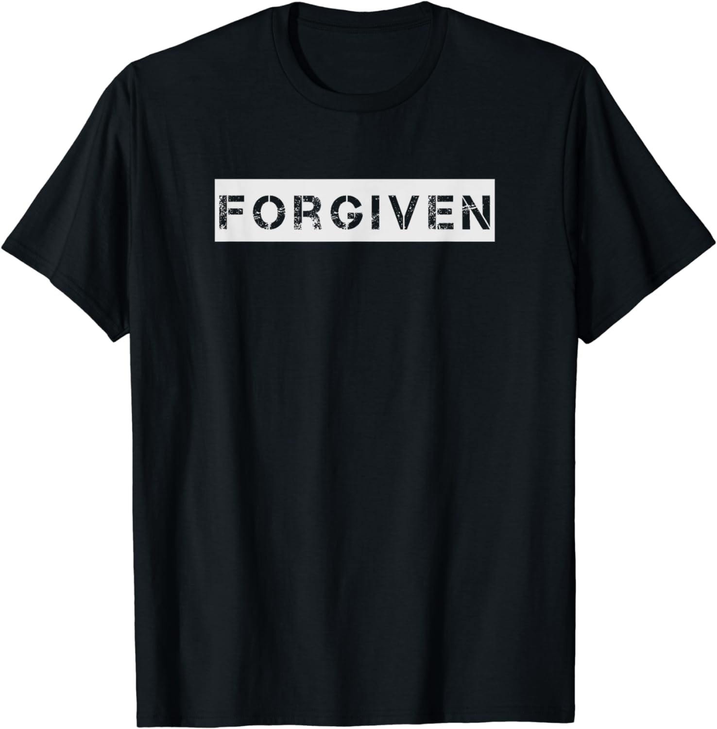 Forgiven Christian Inspirational Design for Men, Women,Youth T-Shirt ...