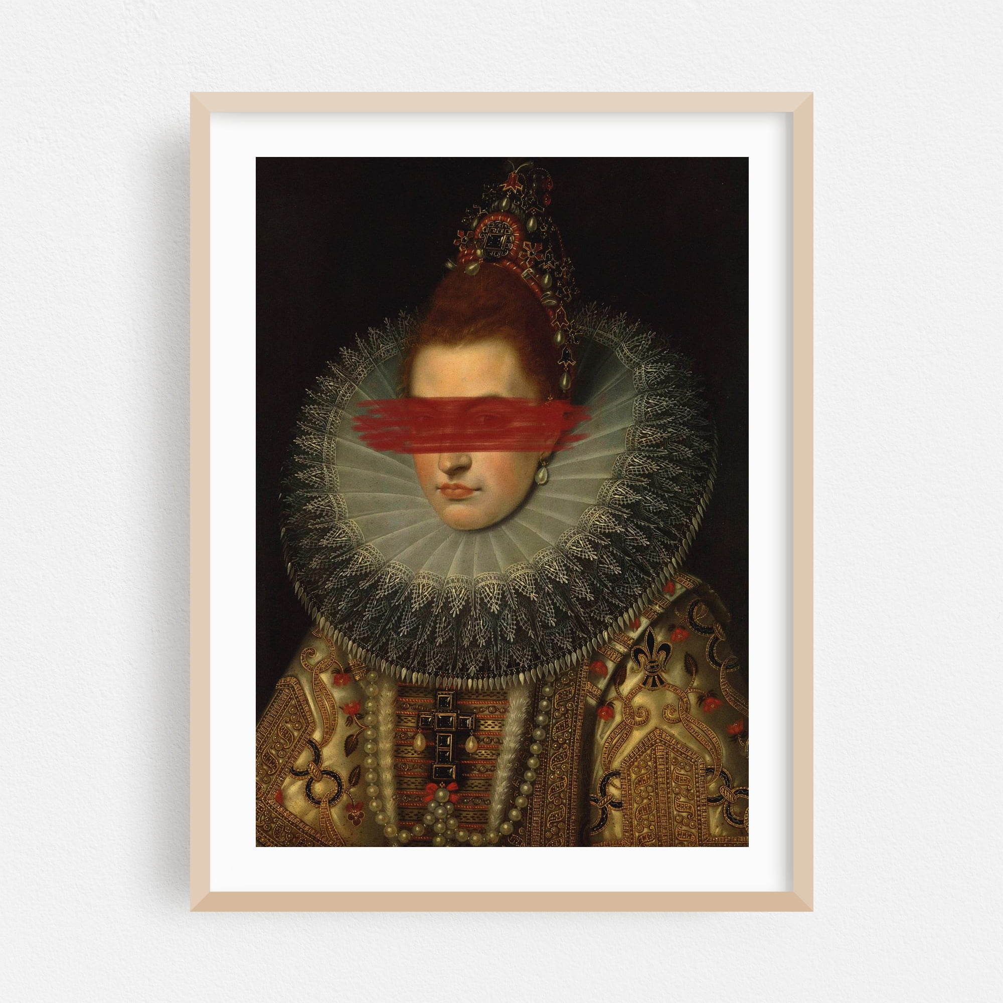 Forgotten No.2 - Photography Portrait Vintage Oak Framed Wall Art Print ...