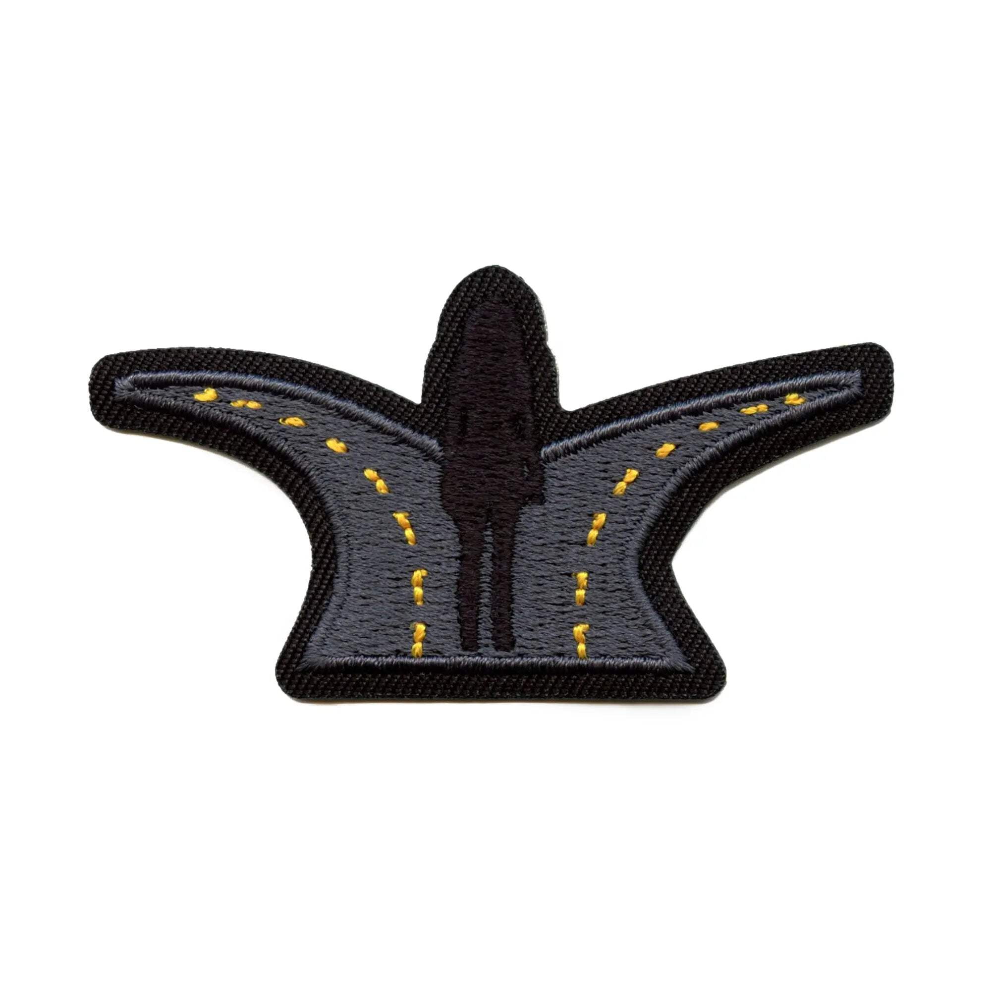 Fork In The Road Patch Life Choice Diverging Embroidered Iron On ...