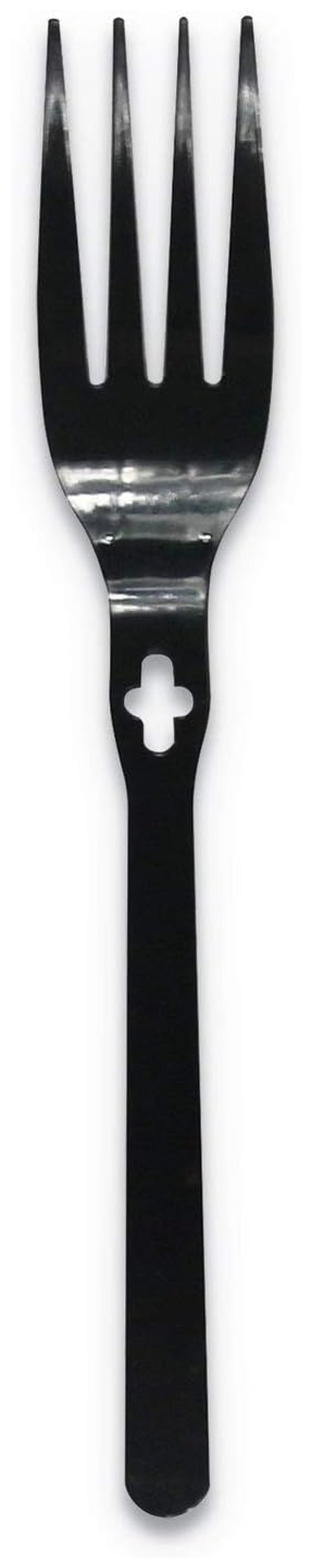 Fork Polystyrene, Fork, Black, 1000/carton - Walmart.com