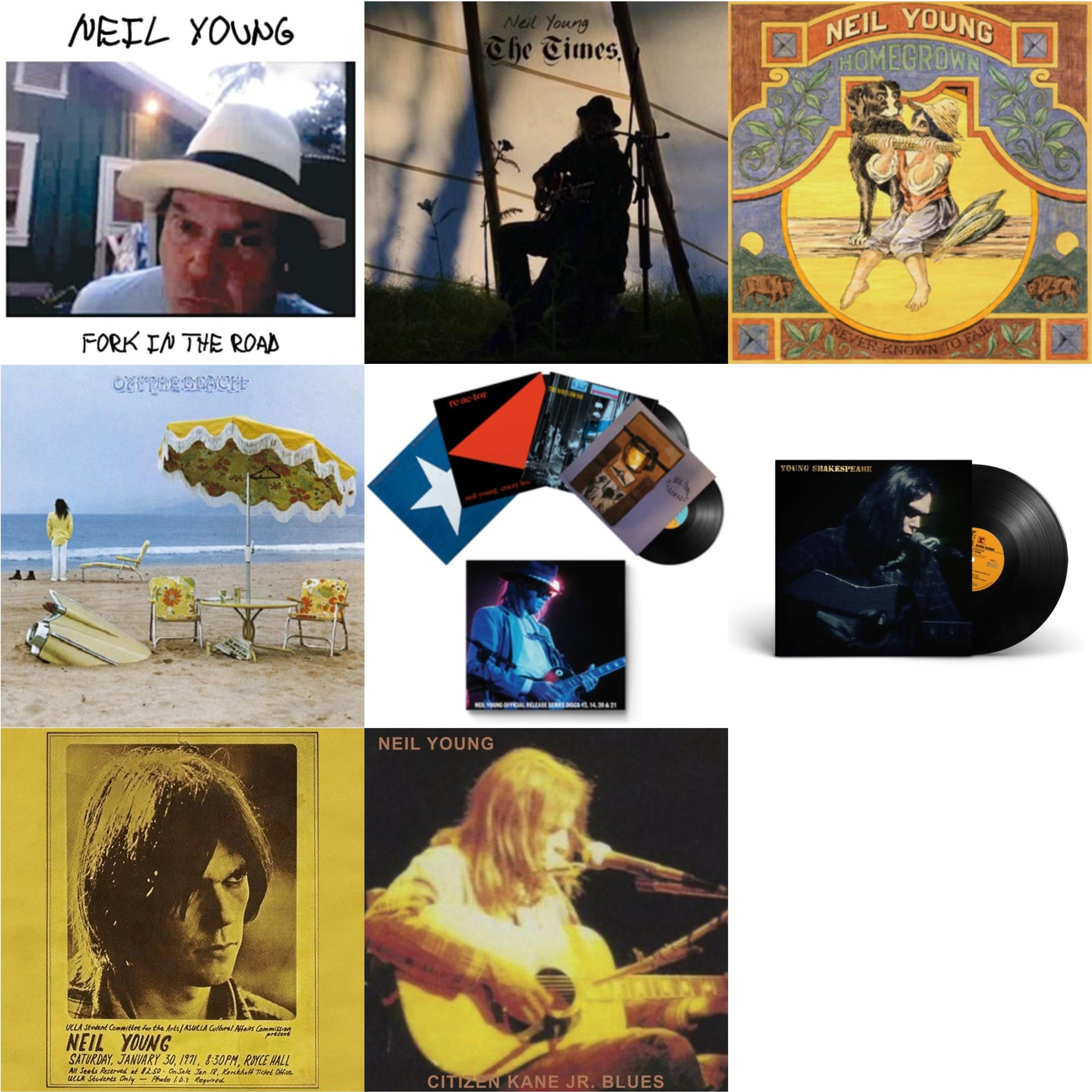 Fork In The Road (140G) & Times & Homegrown & On The Beach & Official ...