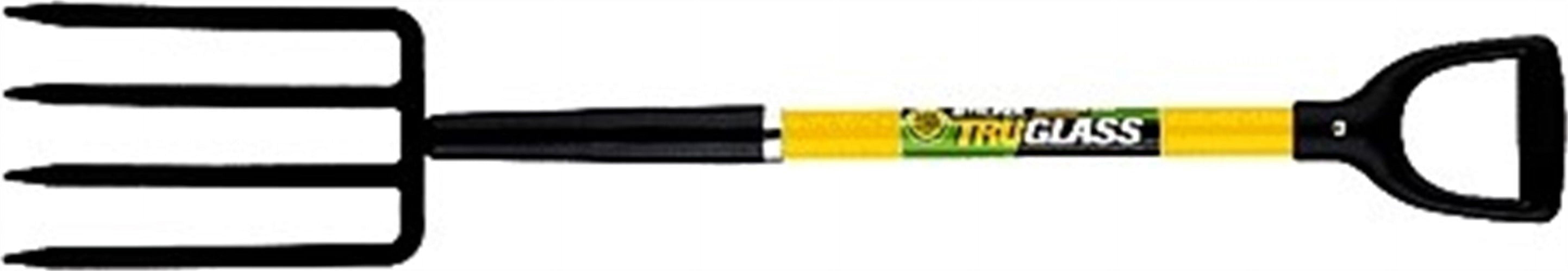 Fork,Spading 4-Tine D-Hdl Fbgl - Walmart.com