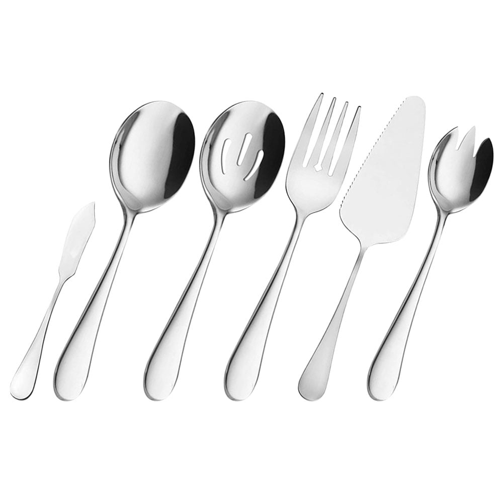 Fork and Spoon Set Flatware Kit Home Cutlery Reusable Eating Utensils ...