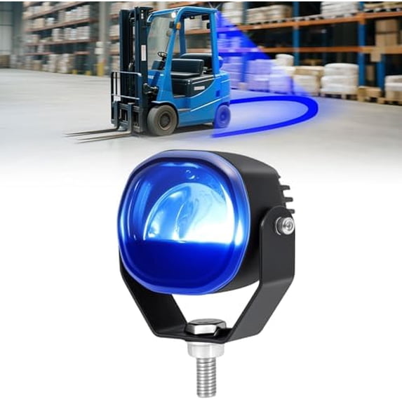 Forklift Arc Safety Light, LED Warning Lamp Blue Line Projection ...