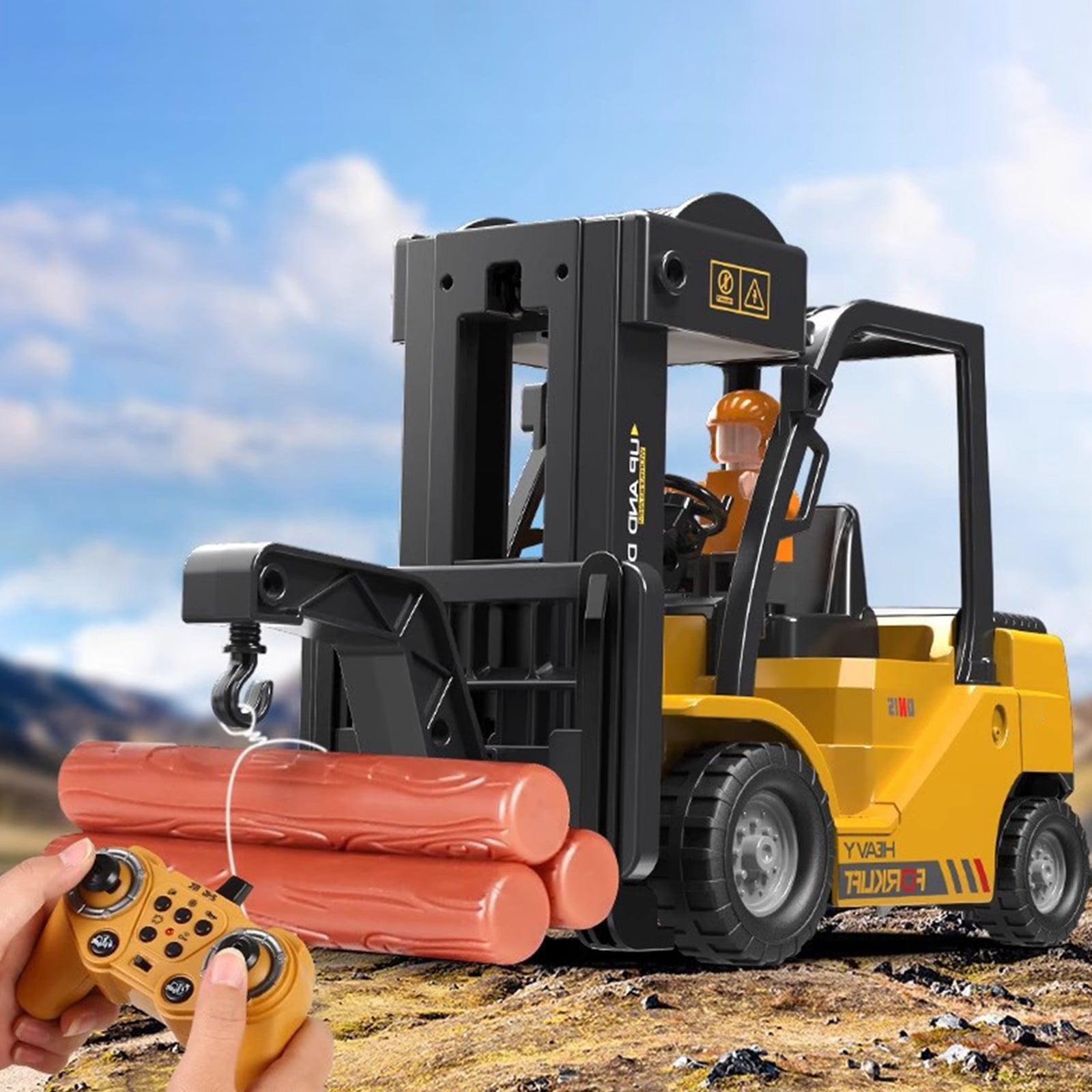 Forklift Model Toys: Remote Control Forklift Simulation 11 Pass ...