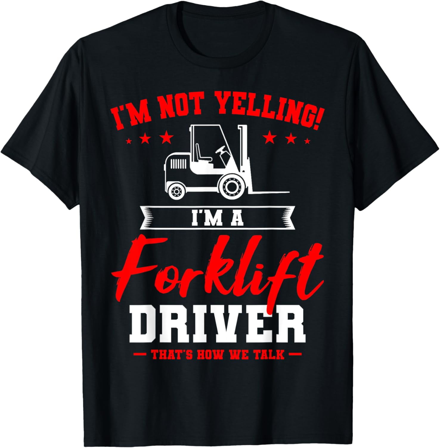 Forklift Operator Lift Truck Driver Material Handler T-Shirt - Walmart.com