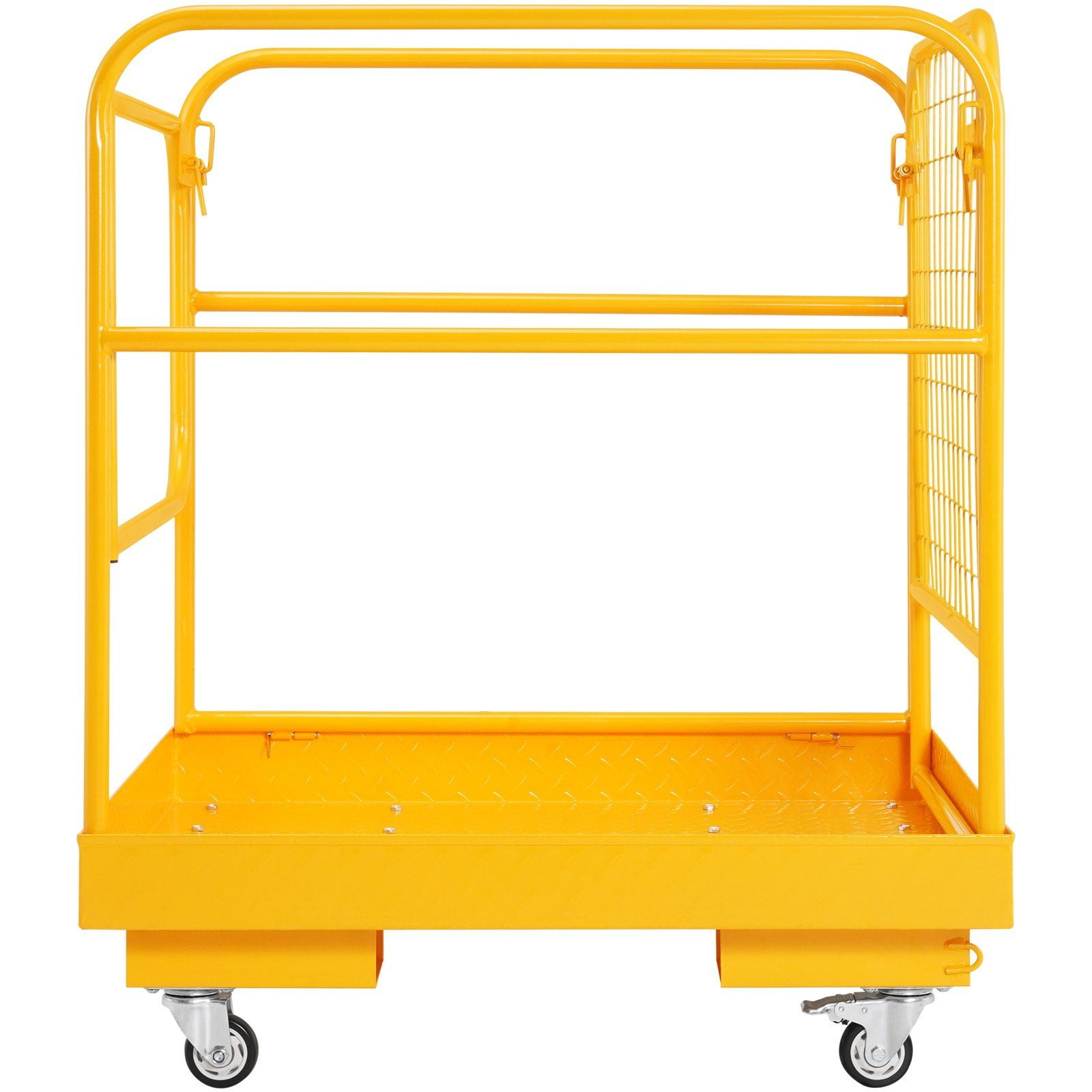 Forklift Safety Cage, 1200 lbs Load Capacity, 36 x 36 inches Folding ...