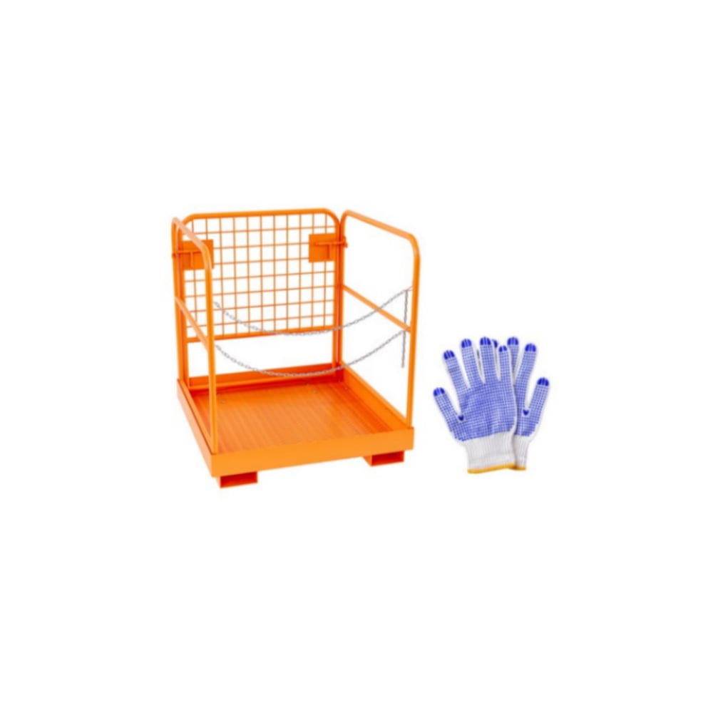 Forklift Safety Cage 36" X 36", GarveeTech 1800 Lbs Max. Forklift Man ...