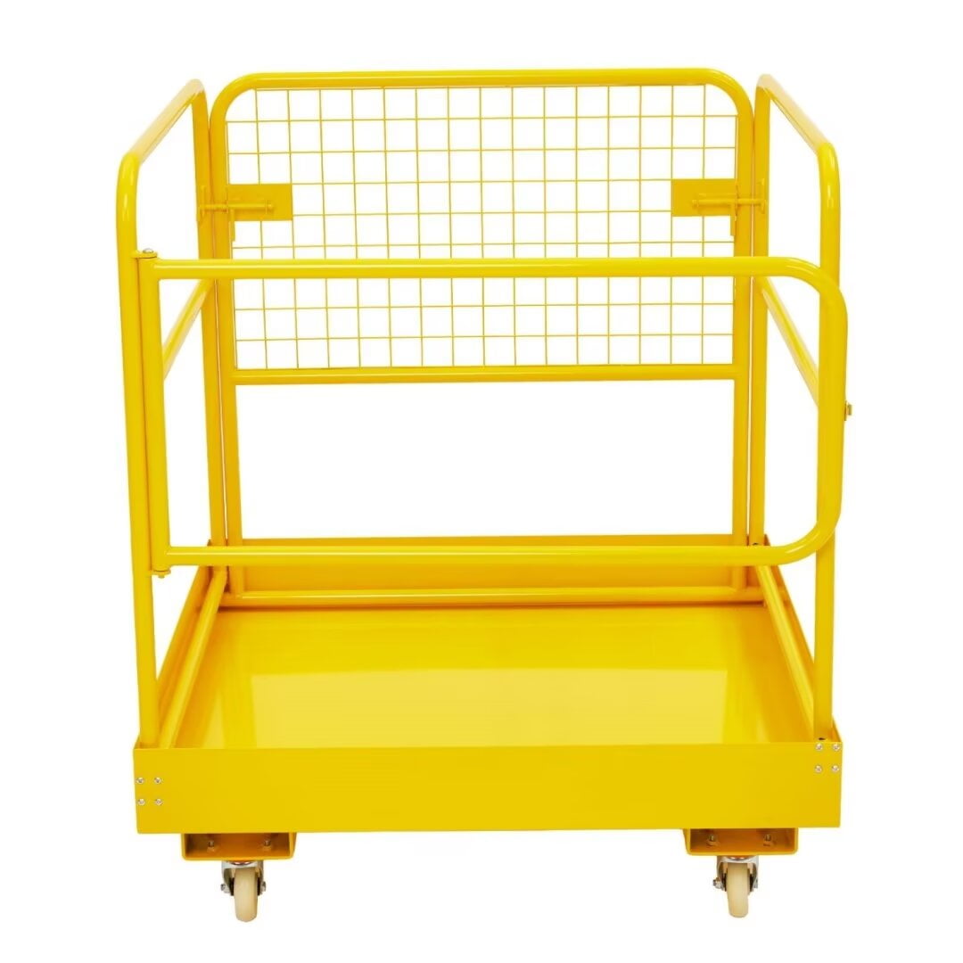 Forklift Safety Cage, 36"x36" Forklift Man Basket Heavy Duty ...
