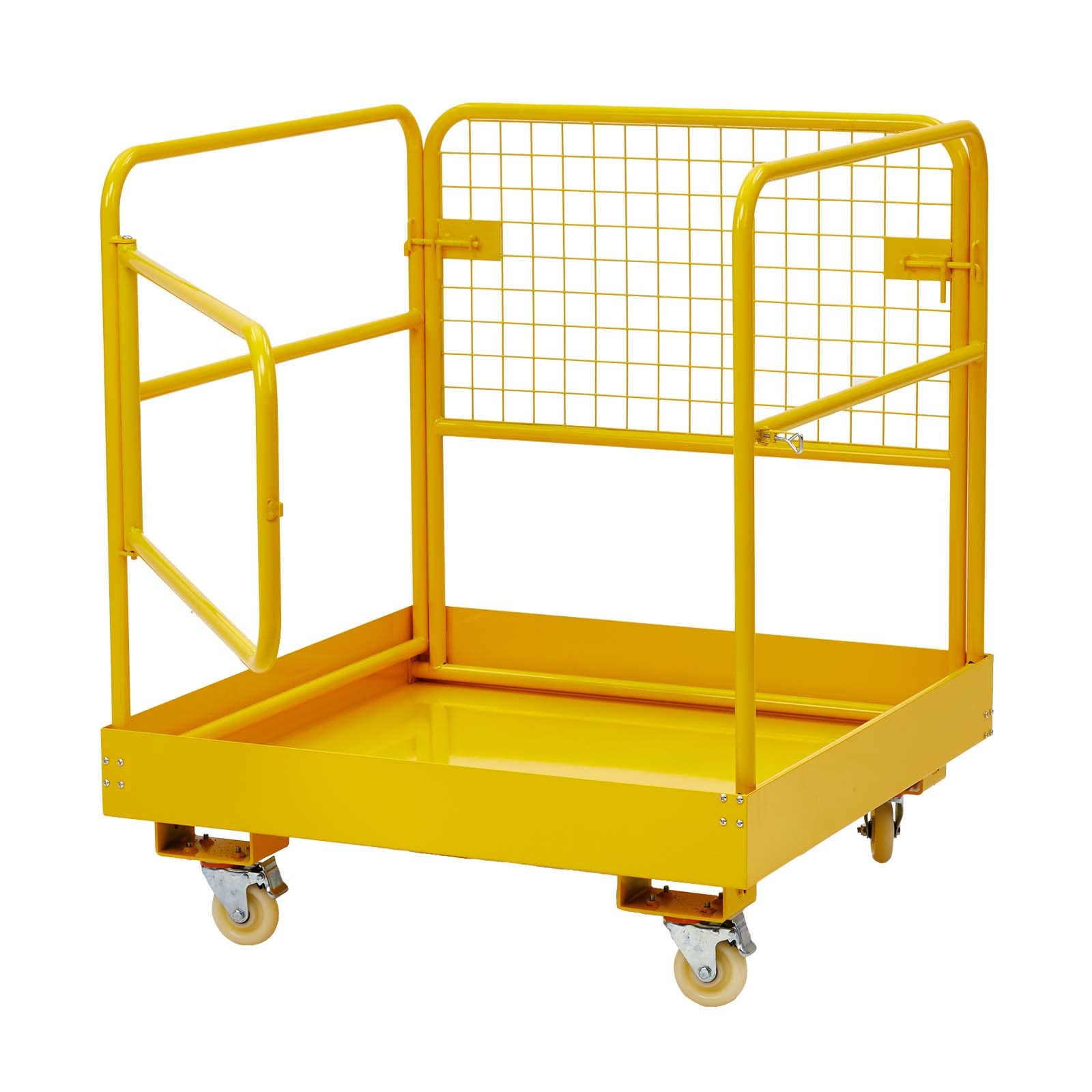 Towallmark 36"x36" Heavy Duty Collapsible Forklift Safety Cage with ...
