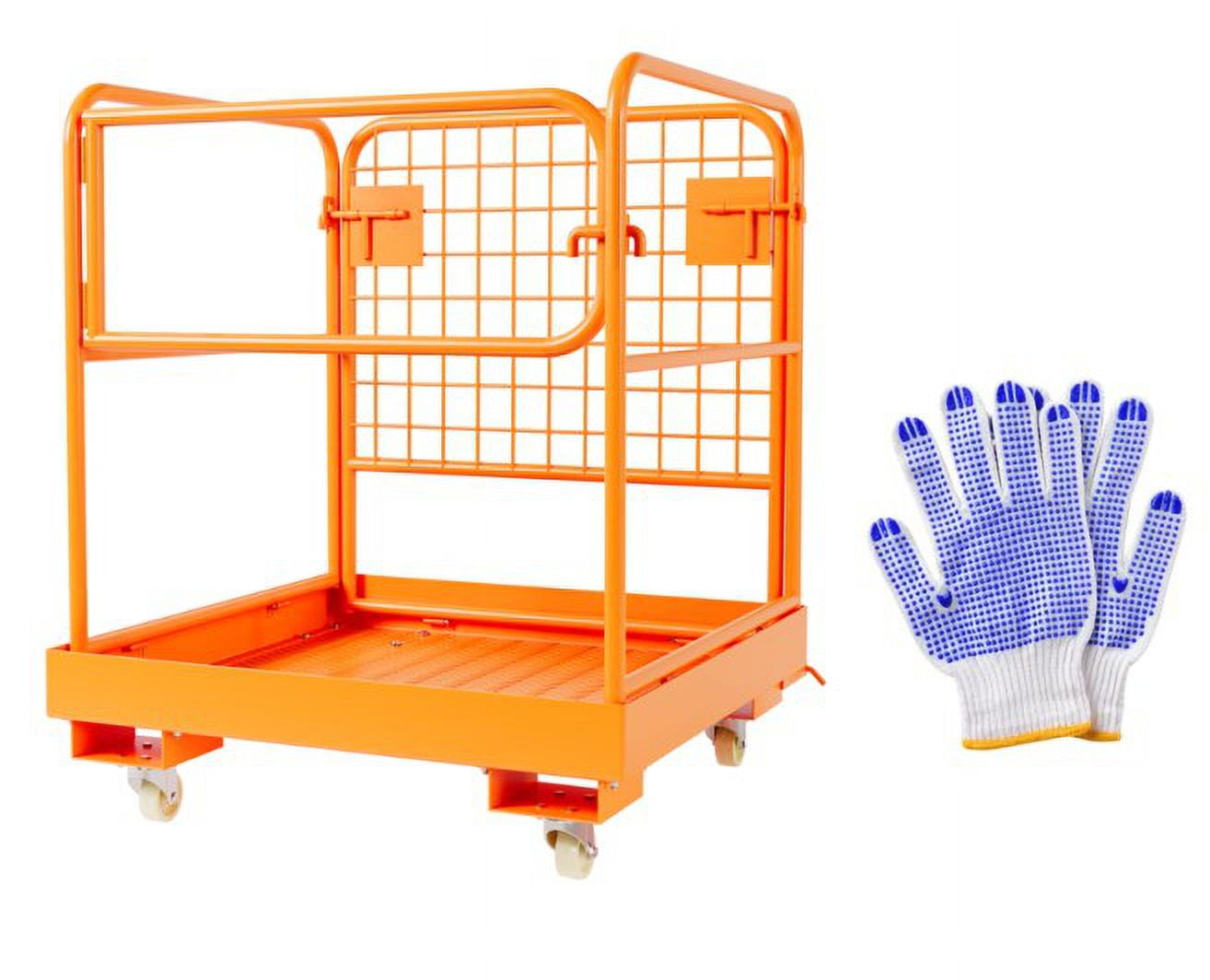 Forklift Safety Cage Work Platform ，36x36 Inches，Forklift Accessories ...