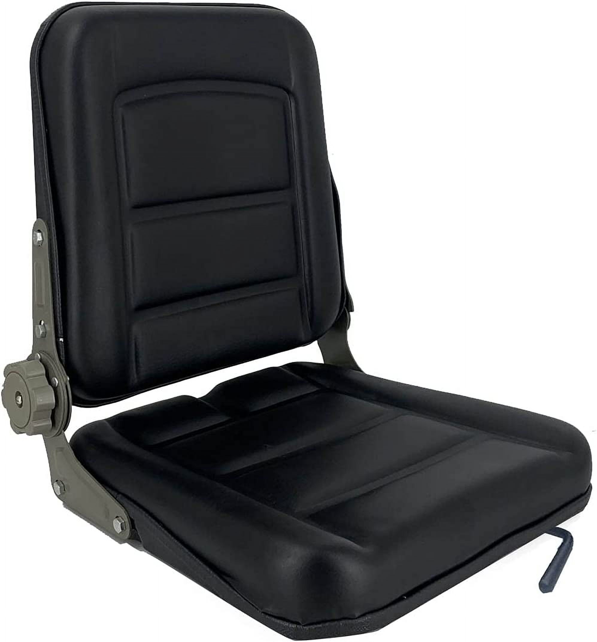 Forklift Seat Suspension Tractor Seat with 140° Adjustable Back Angle ...