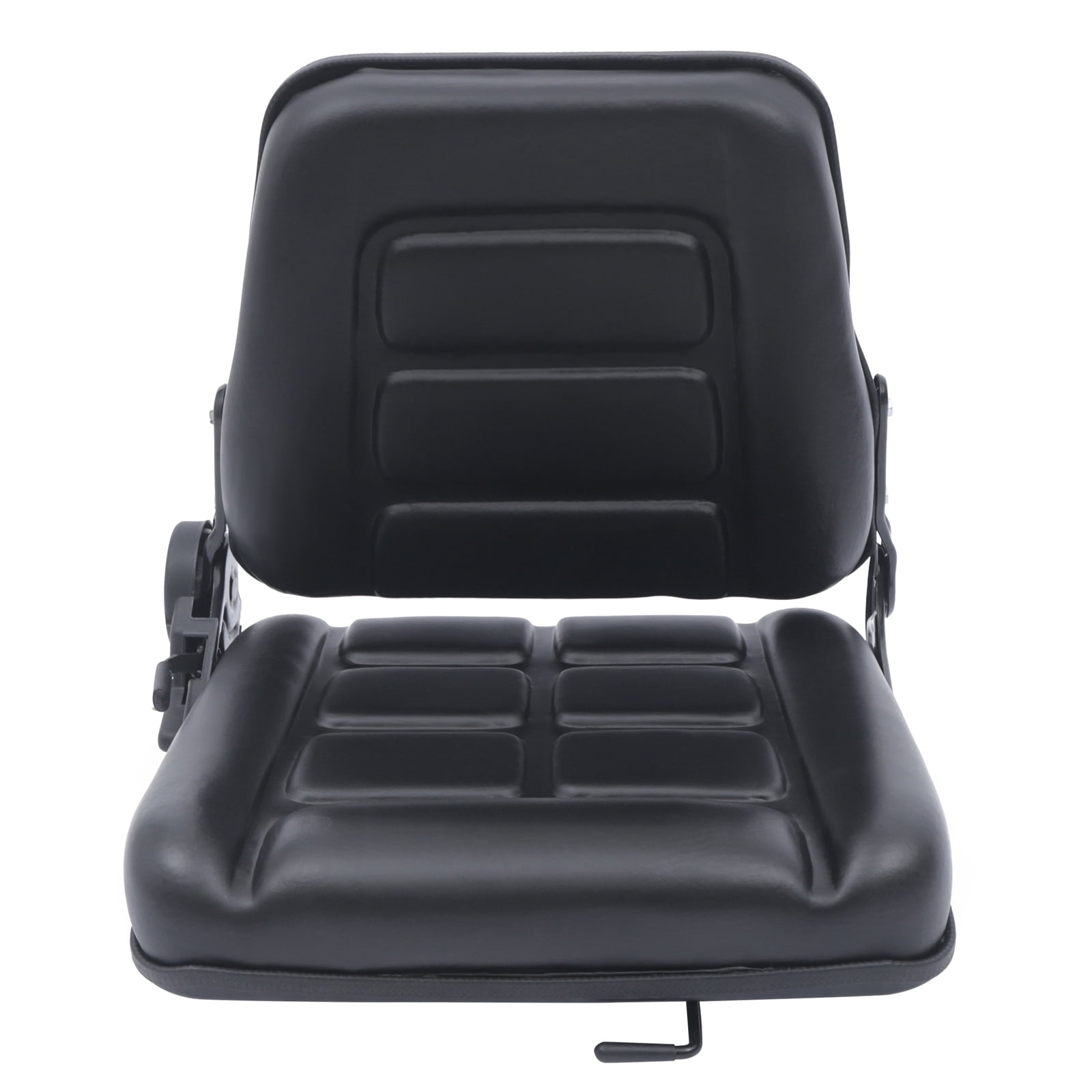 Forklift Seat with High Resilience Foam Cushion, Adjustable Backrest ...