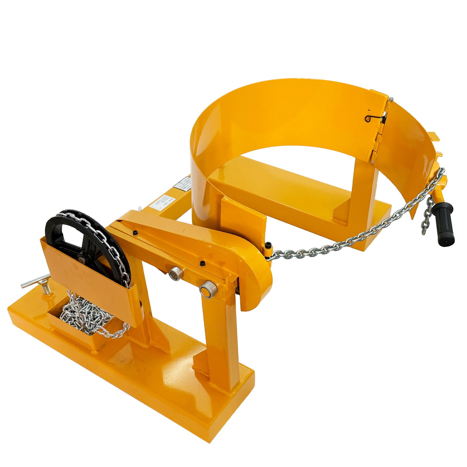 Forklift Tilting 55 Gal Drum Dumper Oil Drum Tilter Tilting Pouring ...