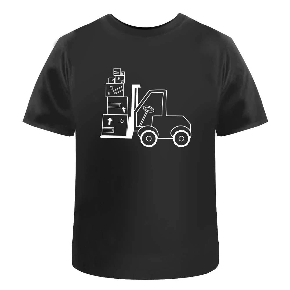 Forklift Truck Unisex T-Shirt - 100% Cotton - Walmart.com