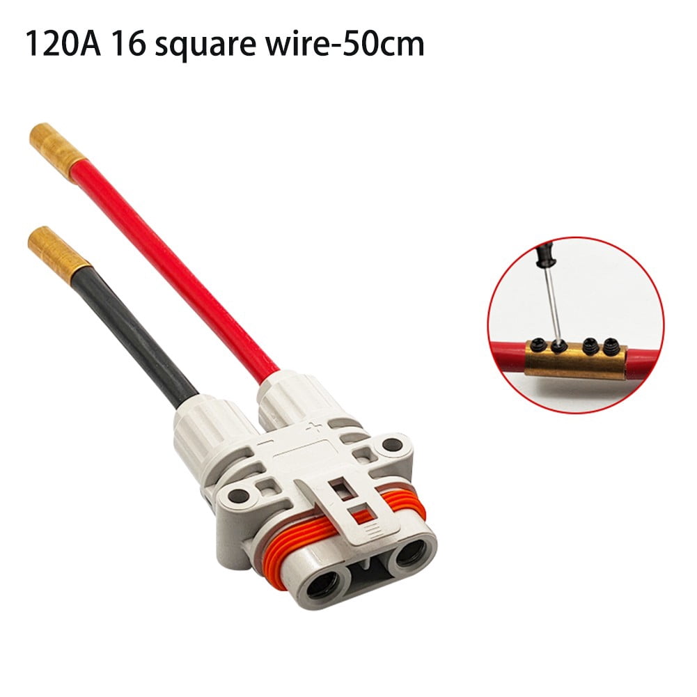 Forklift Generator Waterproof Electrical Male And Female Connector 120A ...