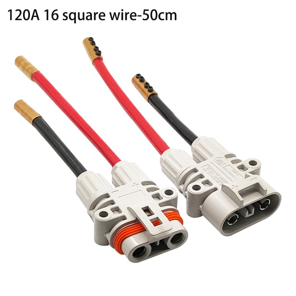 Forklift generator waterproof electrical male and female connector 120A ...