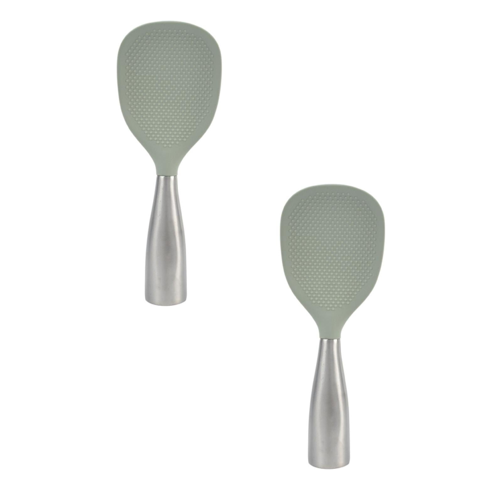 Forks For Appetizers Silicone Rice Spoon Standing Rice Spatula Perfect ...