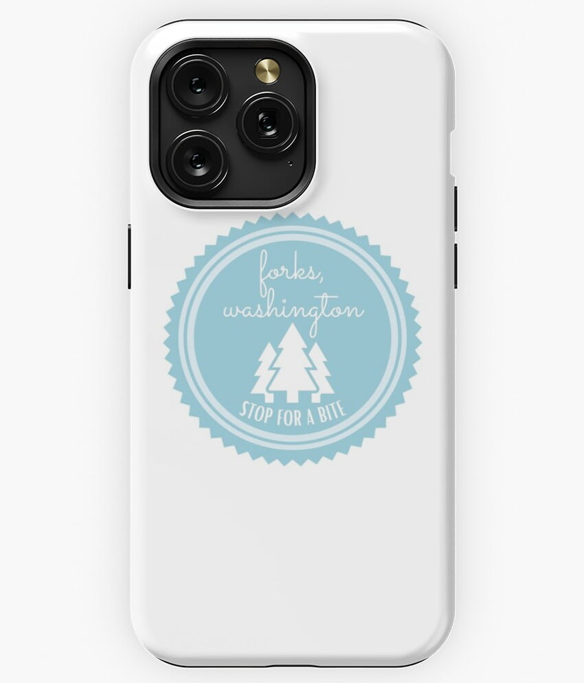 Forks Washington Twilight Town Fan Tribute A11195 Phone Case for iPhone ...