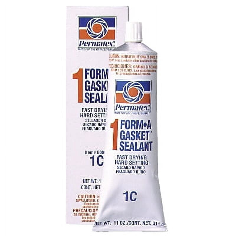 Form-A-Gasket Sealant, No 1 Fast-Drying/Hard Setting, 11 Oz, Tube ...