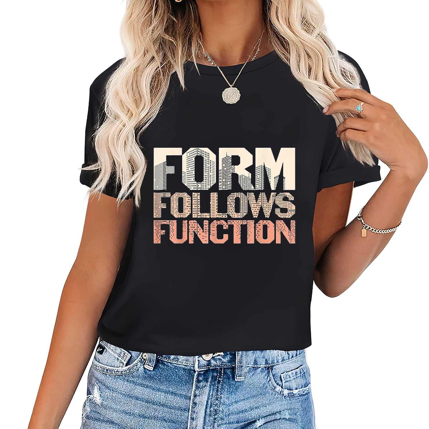 Form Follows Function Funny Architect Sayings T-Shirt - Walmart.com
