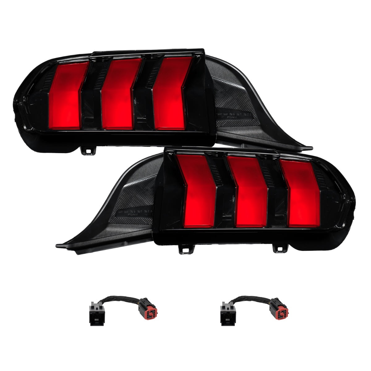 Form Lighting 2024-2025 Fits Ford Mustang Sequential LED Tail Lights ...