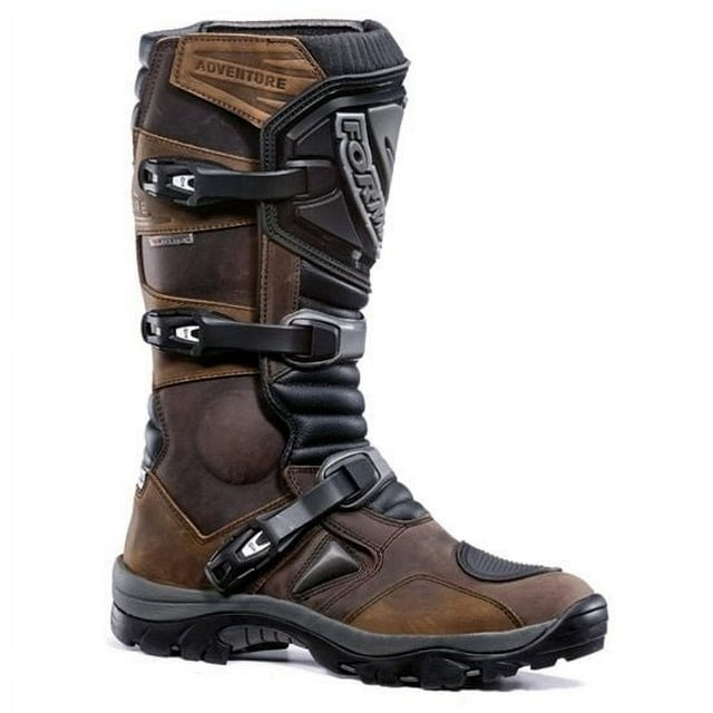 Forma Adventure Touring Motorcycle Riding Boots - Brown - FOADVBN ...