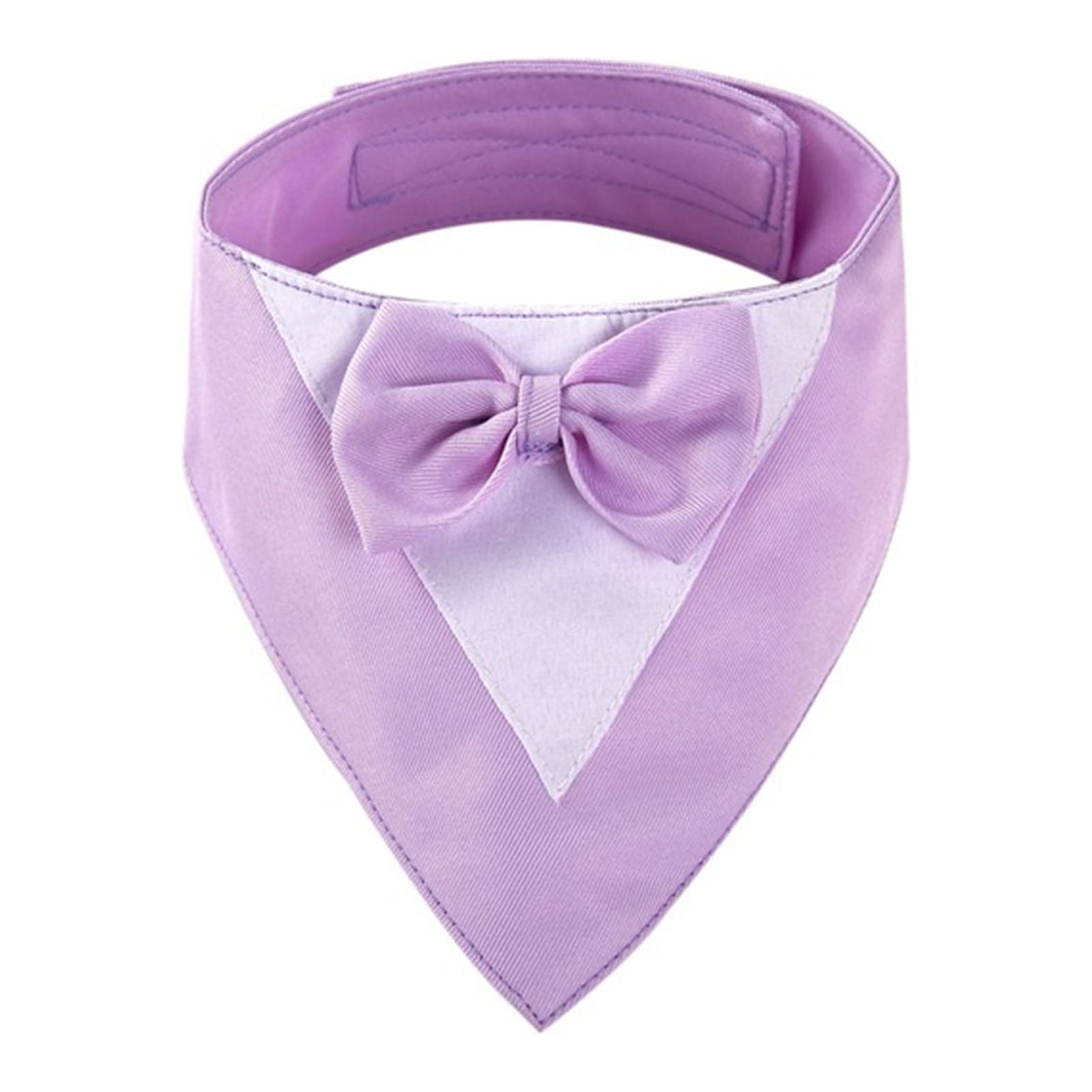 Formal Dog Tuxedo Bandana Dog Wedding Suit Pet Bibs Dog Collar with Bow ...