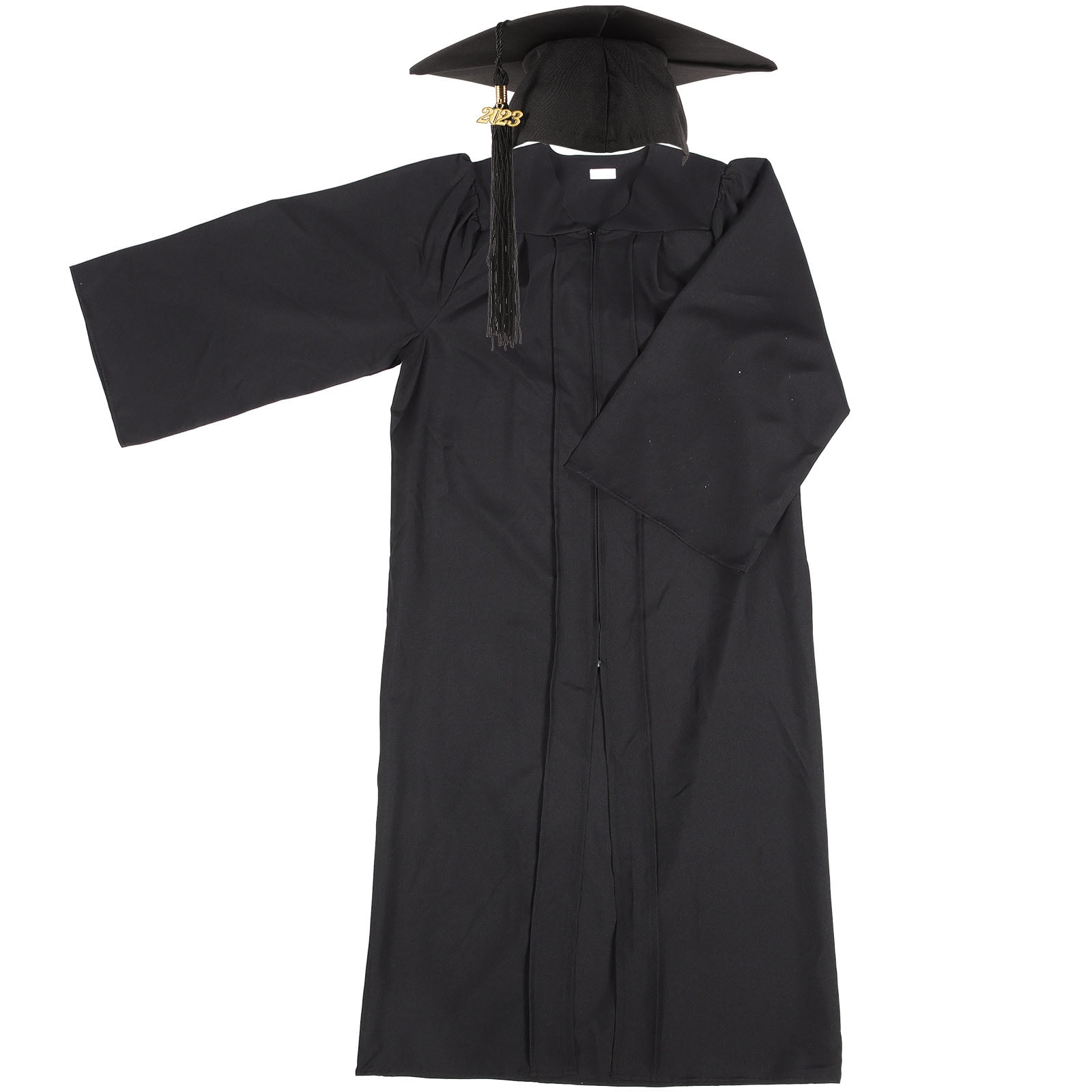 Formal Dress Black Robe Mens Caps and Hats Adults Graduation Gown 2022 ...