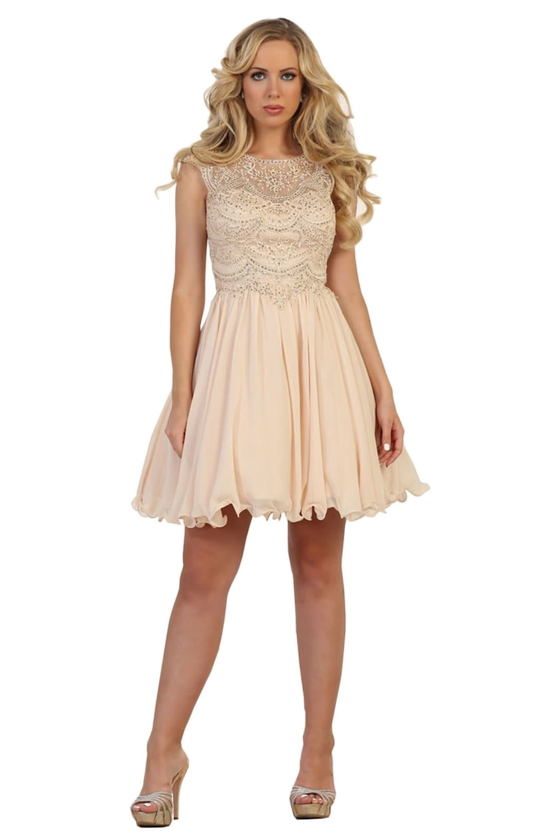 Formal Dress Shops Inc Juniors Womens Classy Graduation Dress - Walmart.com