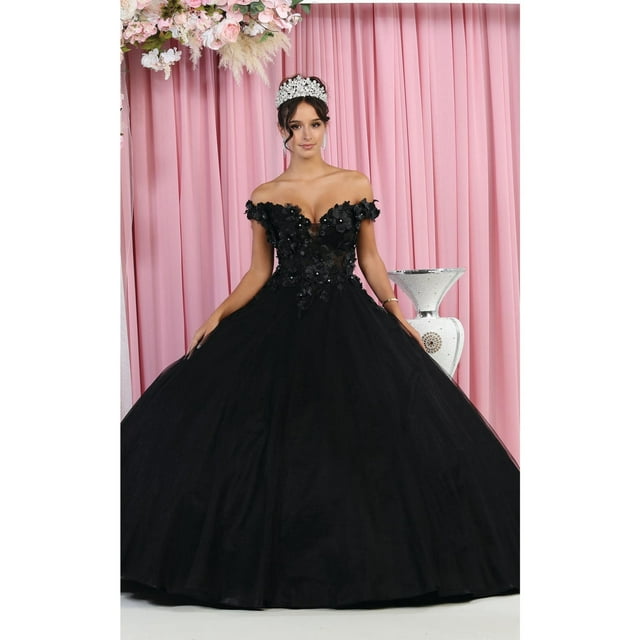 Formal Dress Shops Inc Juniors Womens Princess Ball Gown - Walmart.com