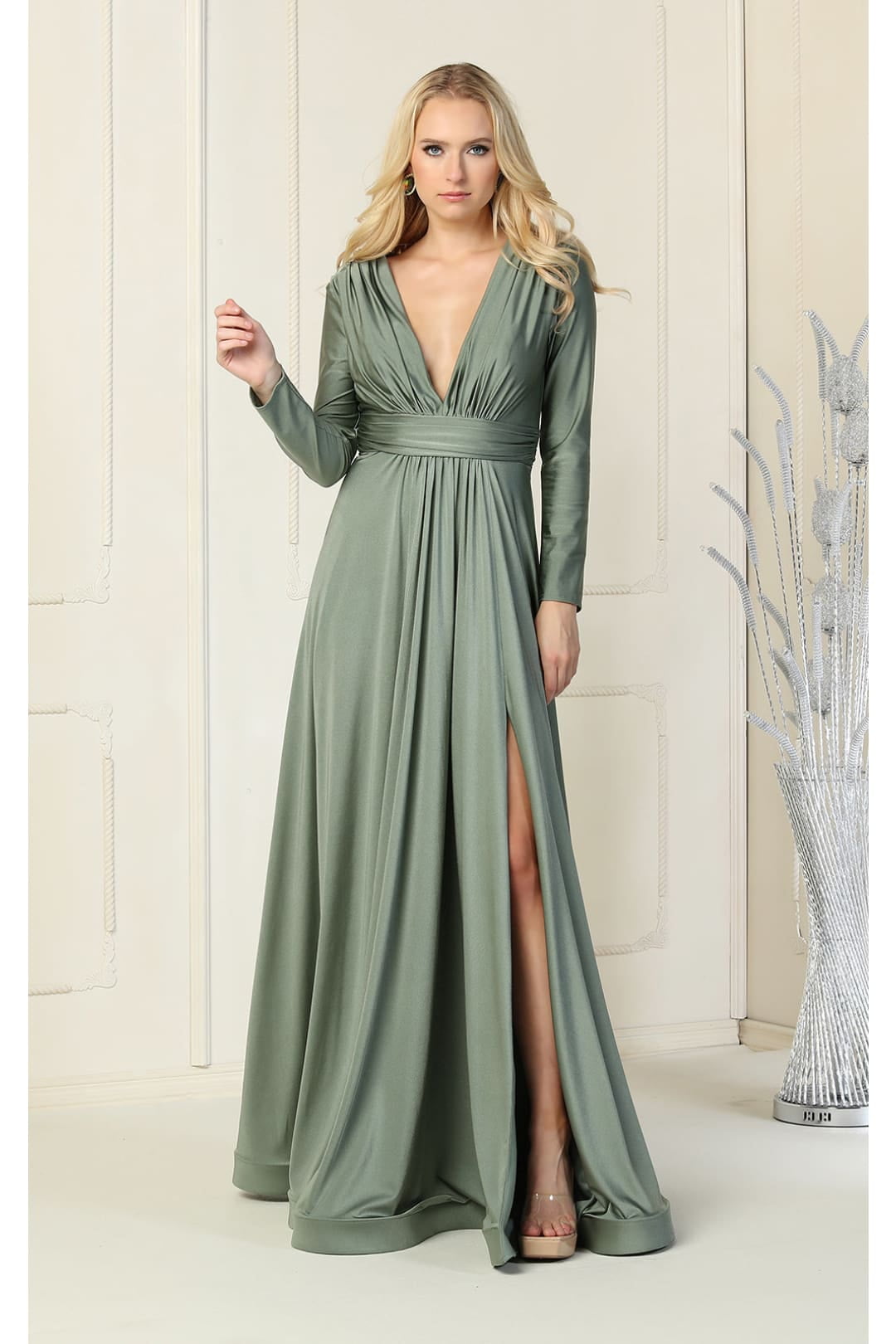 Formal Dress Shops Inc Juniors Womens Stretchy Formal Evening Gown ...