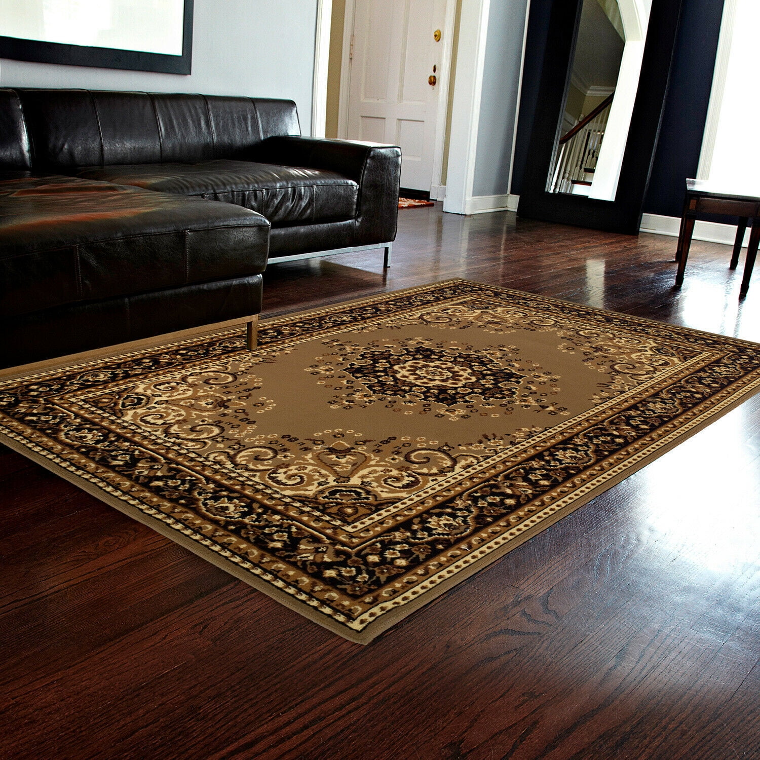 Formal Medallion Oriental Carpet Rug Indoor Large Area Rugs for ...
