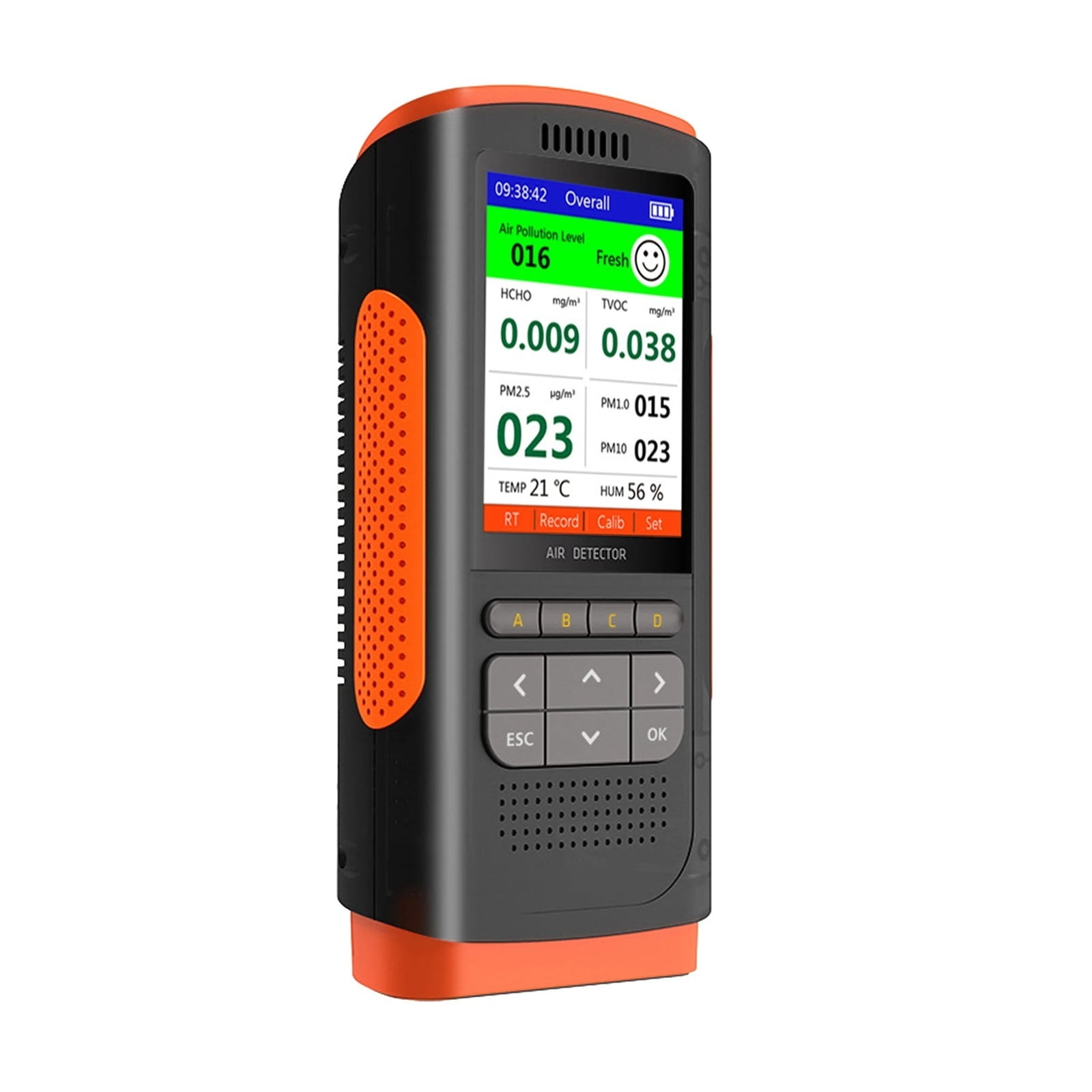 Formaldehyde Detector Air Quality Monitor Pm2.5 Portable Display Air ...