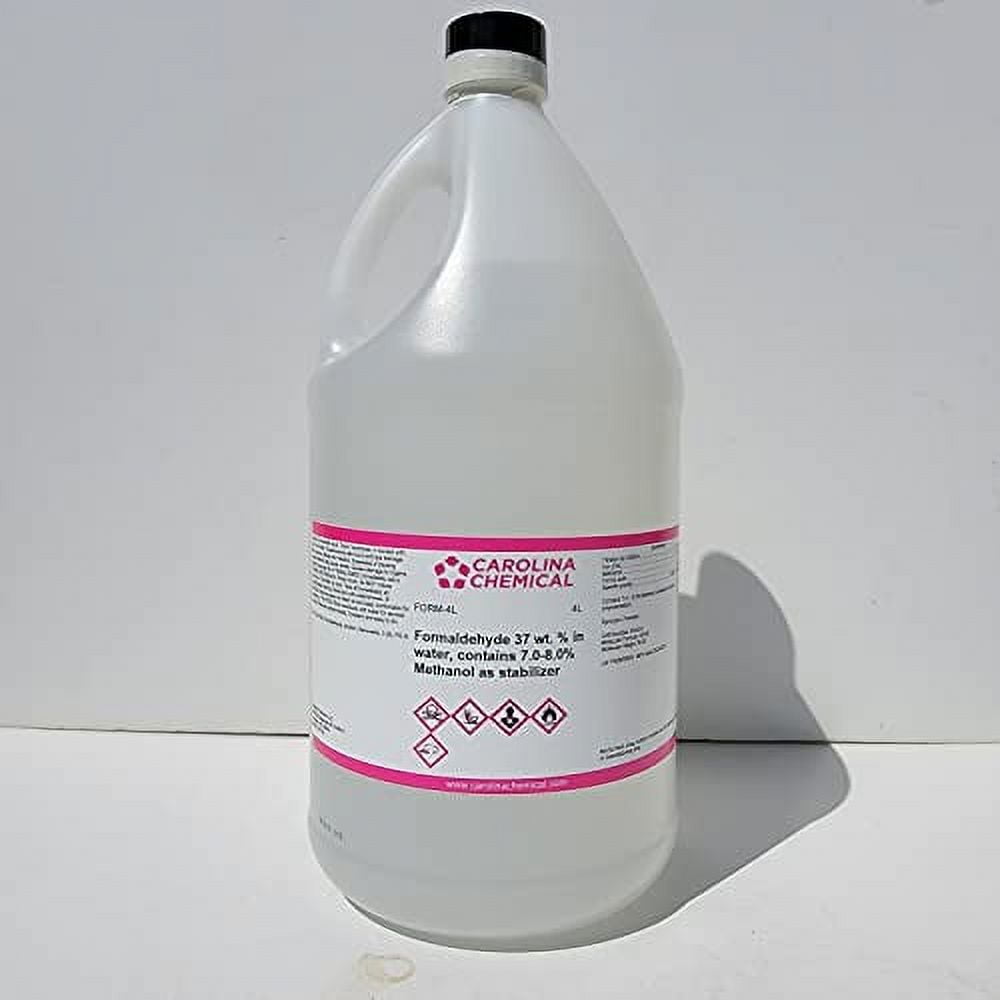 Formaldehyde Formalin 37% 4 Liters 1 Gallon - Walmart.com