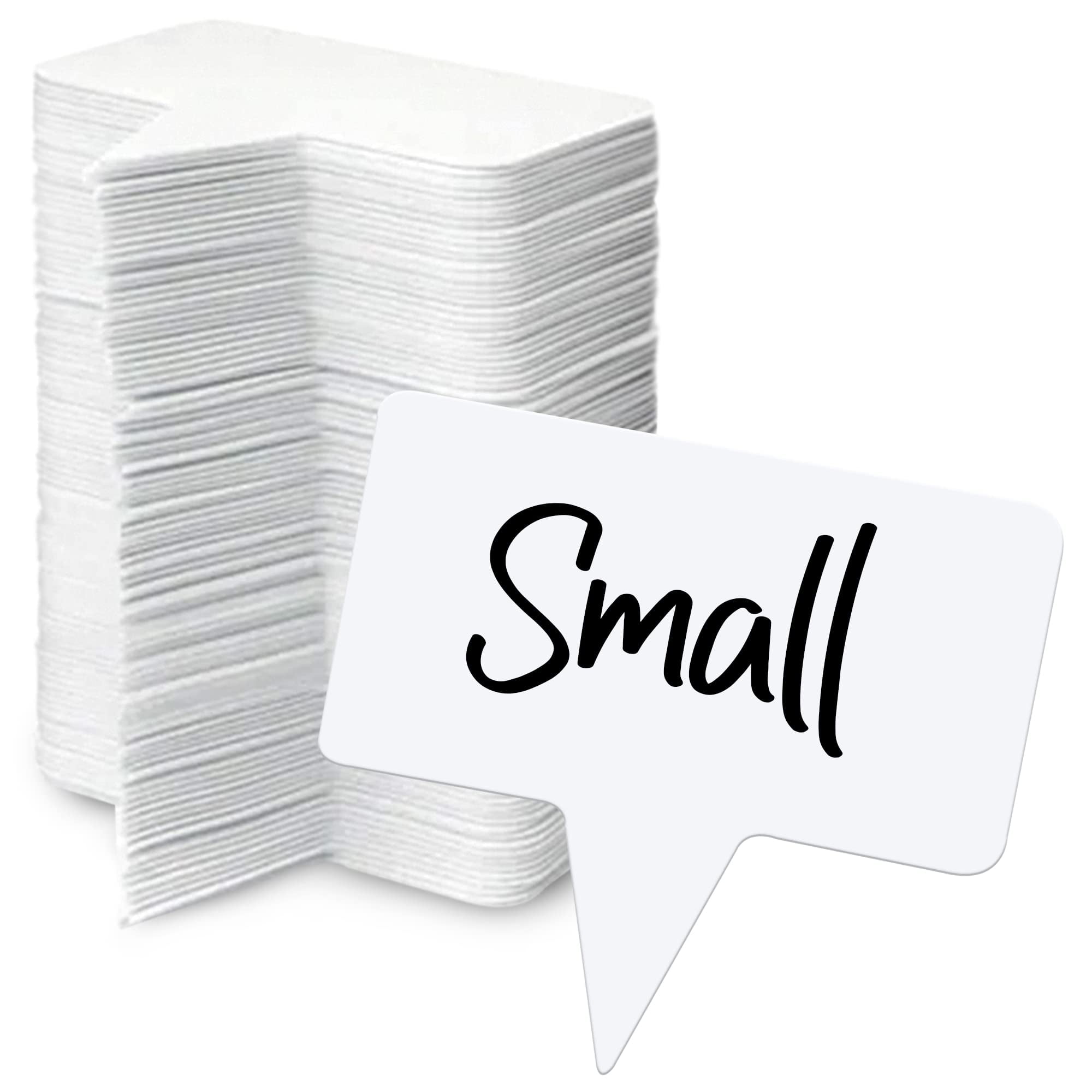 Formaticum Cheese Sign Set - Small, Medium, Large - Food-Grade Plastic ...