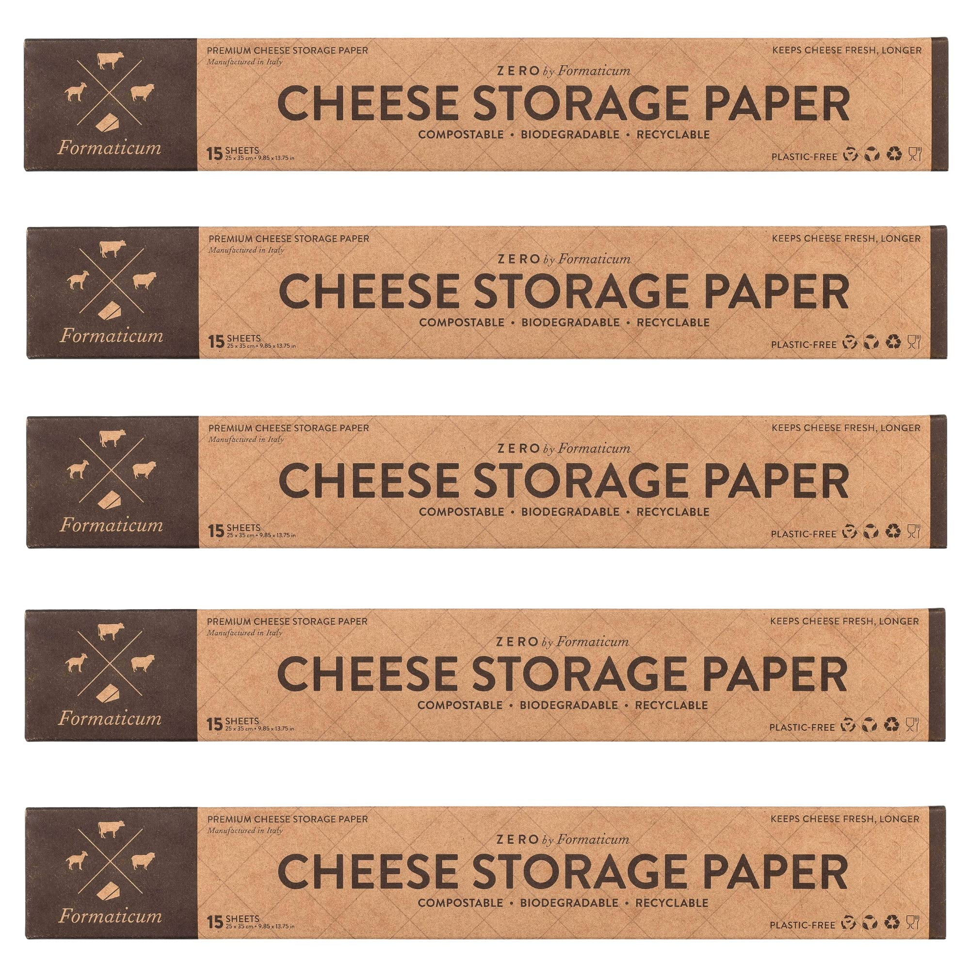 Formaticum Zero Cheese Storage Paper, Compostable, Biodegradable, and ...