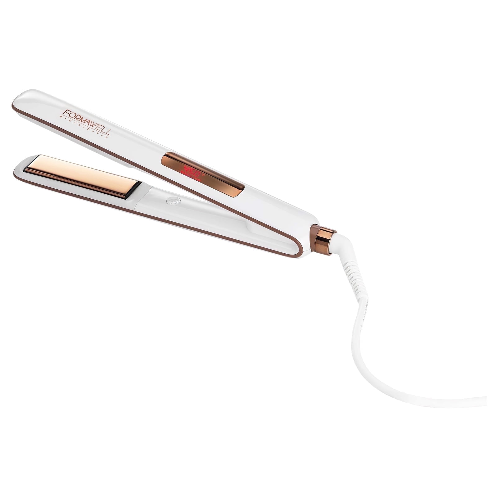 Formawell Professional 24K Gold Pro Flat Iron Hair Straightener, 1 Inch ...