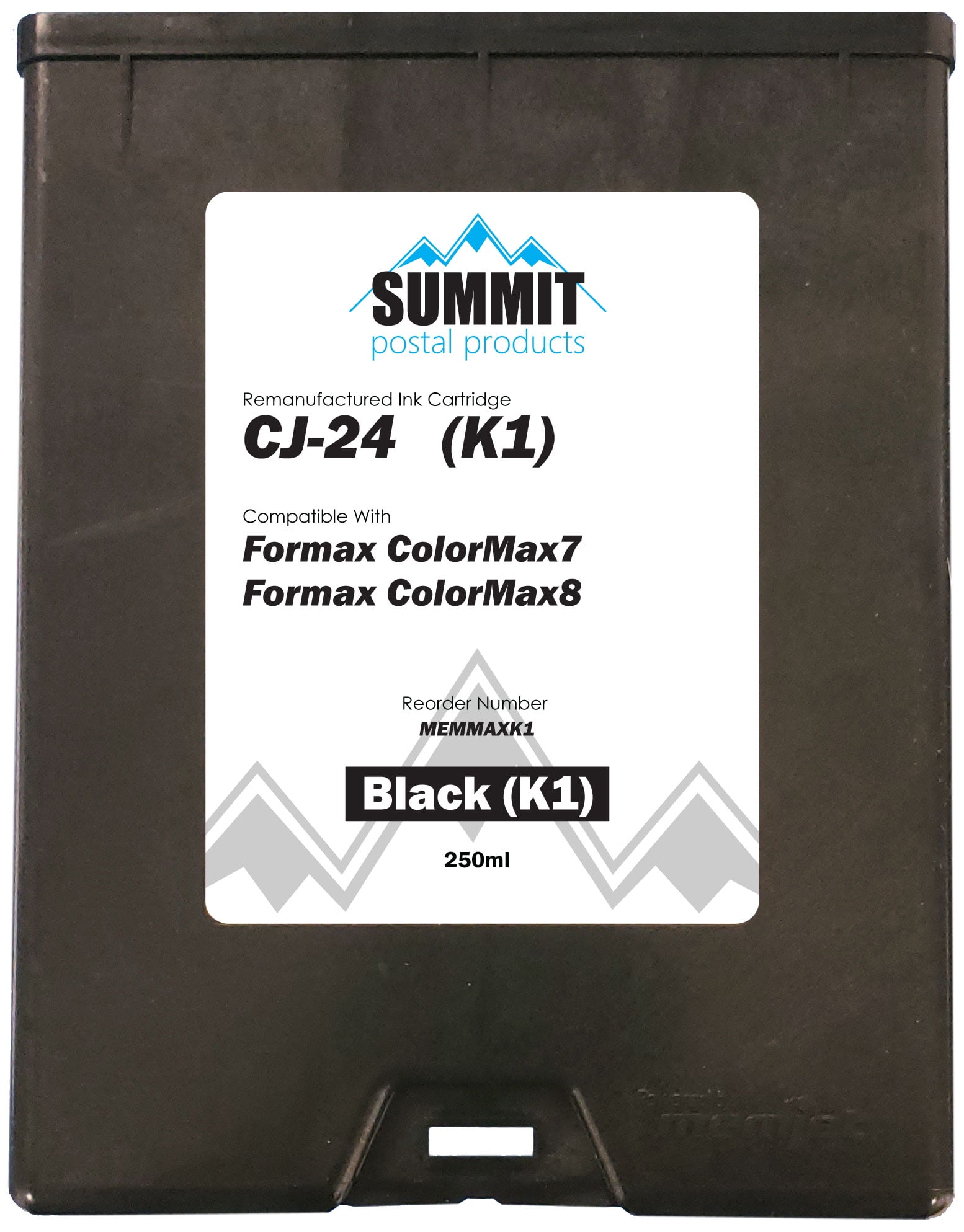 Formax CJ-24 Compatible Black (K1) Ink Cartridge for Colormax7 and ...