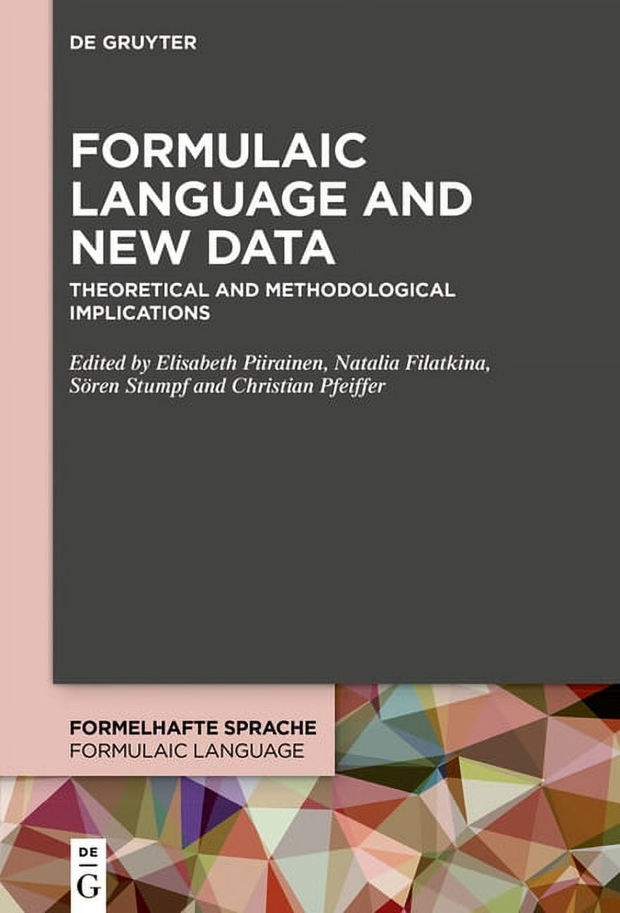 Formelhafte Sprache / Formulaic Language Formulaic Language and New ...