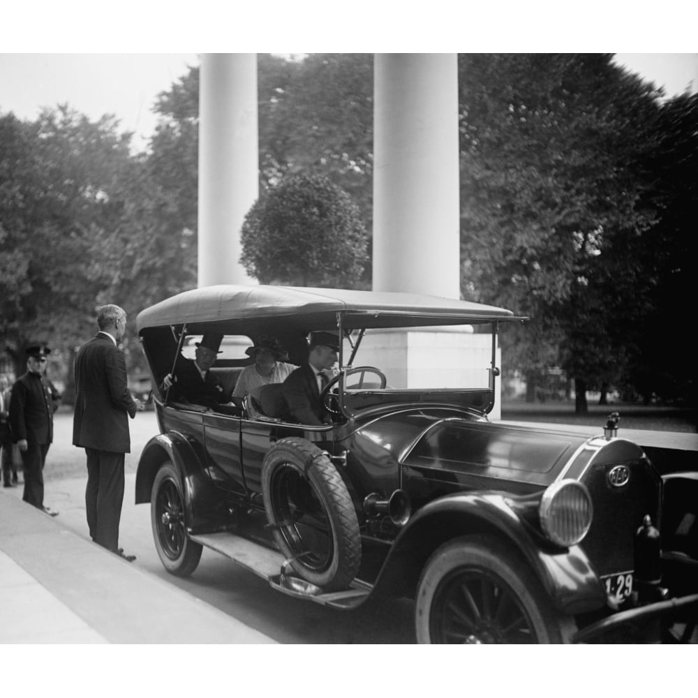 Former President Woodrow Wilson Calls At White House The Day After ...