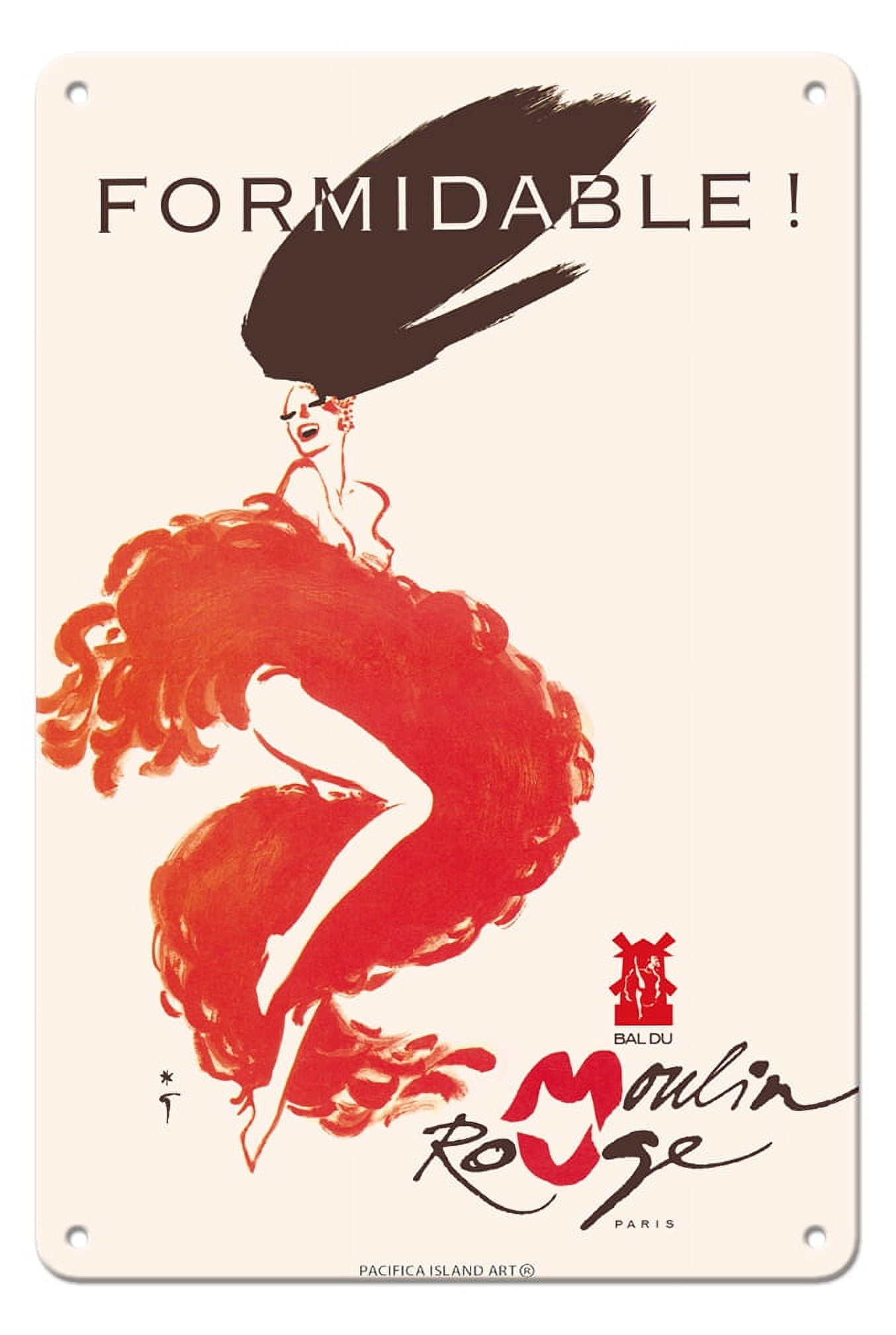 Formidable - Moulin Rouge Cabaret- Doriss Girls- Cancan - Vintage ...