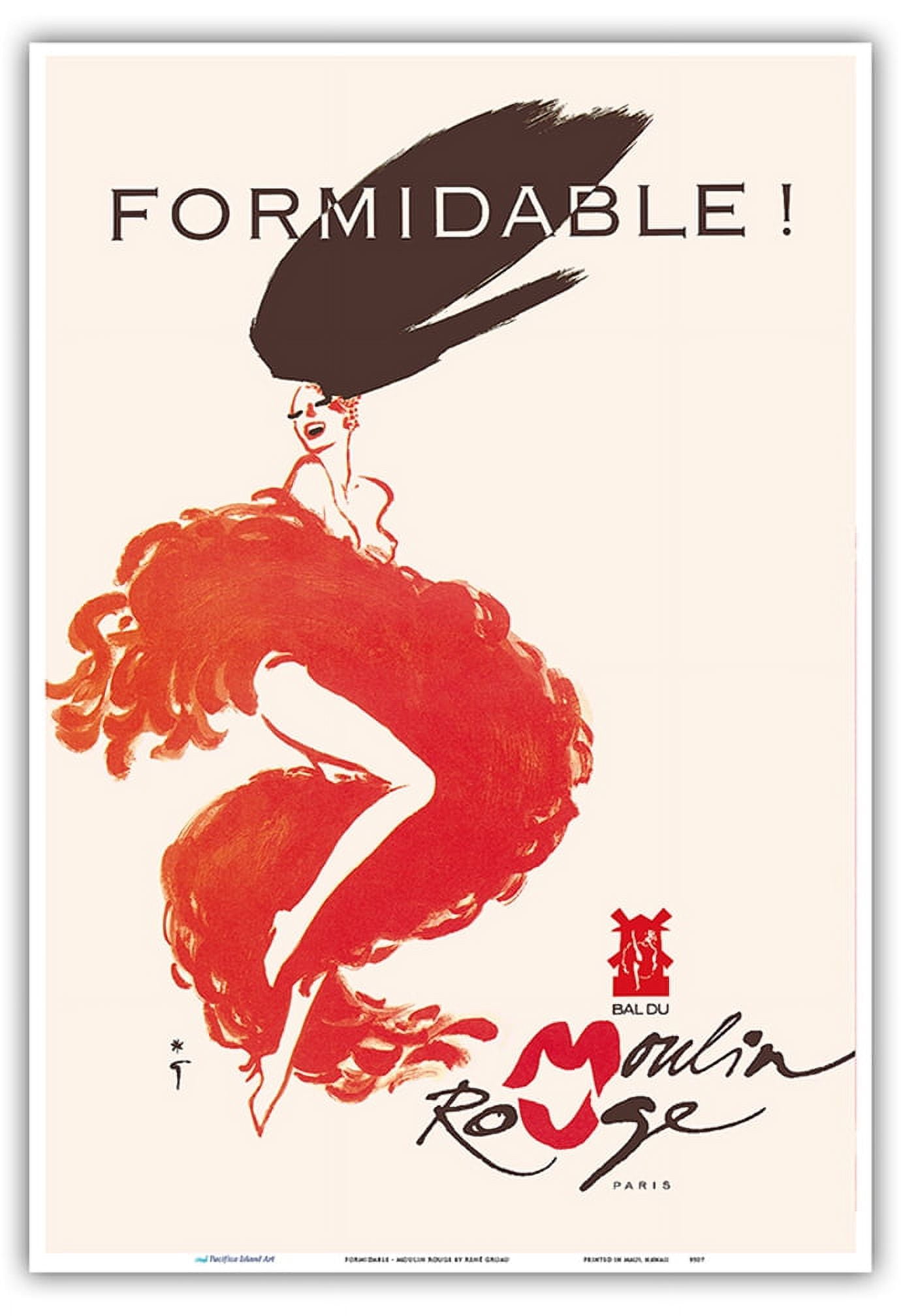 Formidable - Moulin Rouge Cabaret- Doriss Girls- Cancan - Vintage ...
