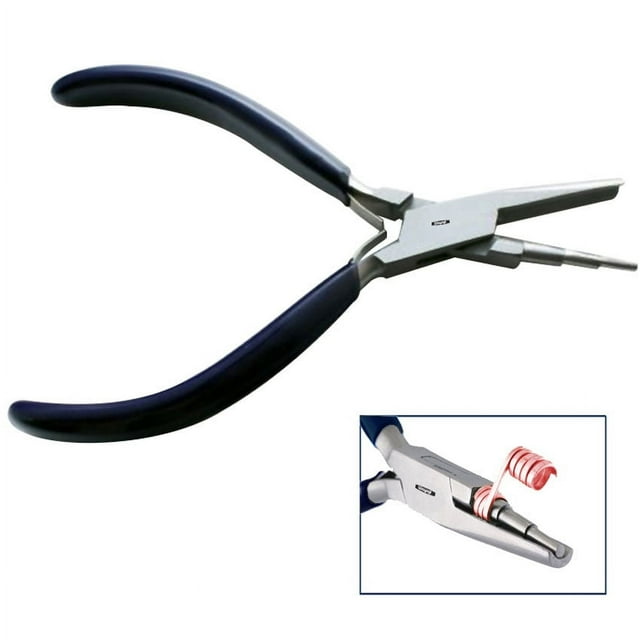 Forming Pliers 3 Step Three Round Nose & Concave Pliers for Wire ...