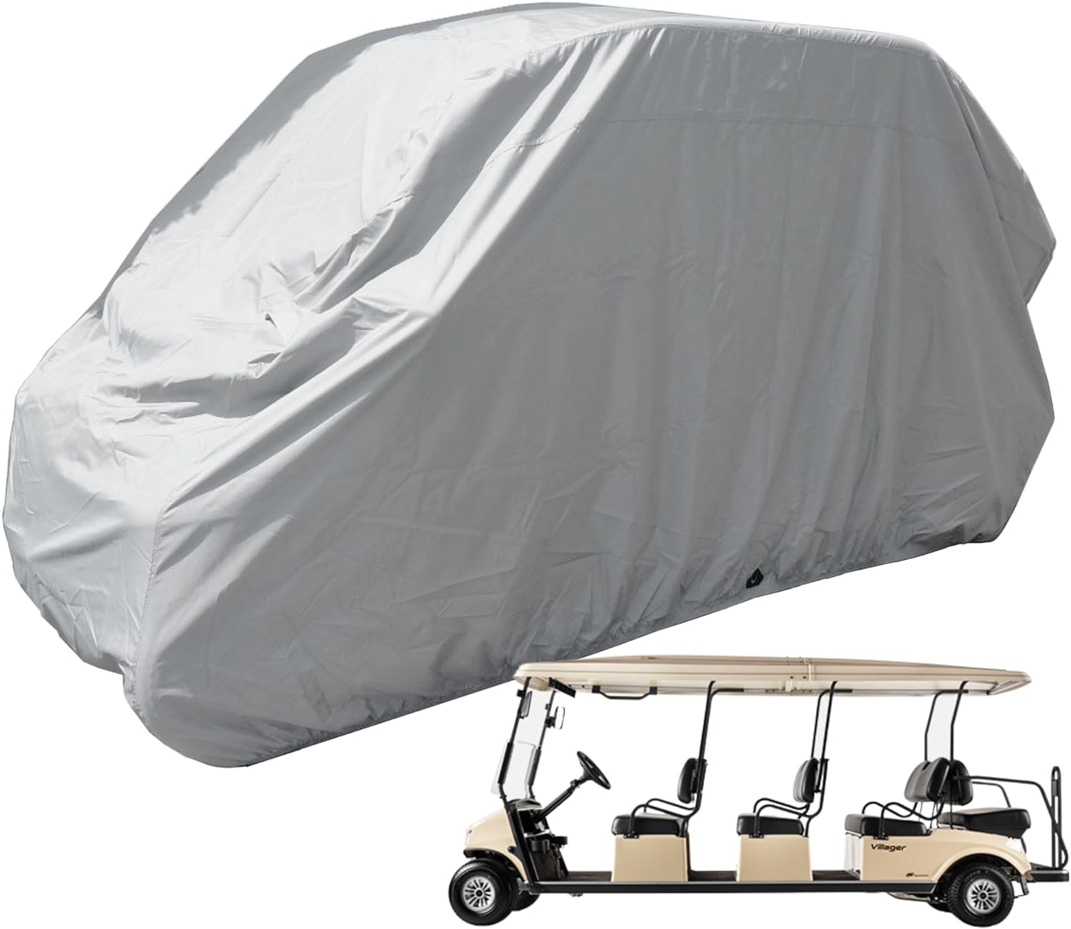 Formosa Covers Heavy Duty 8 Passenger Golf Cart Cover | Compatible with ...