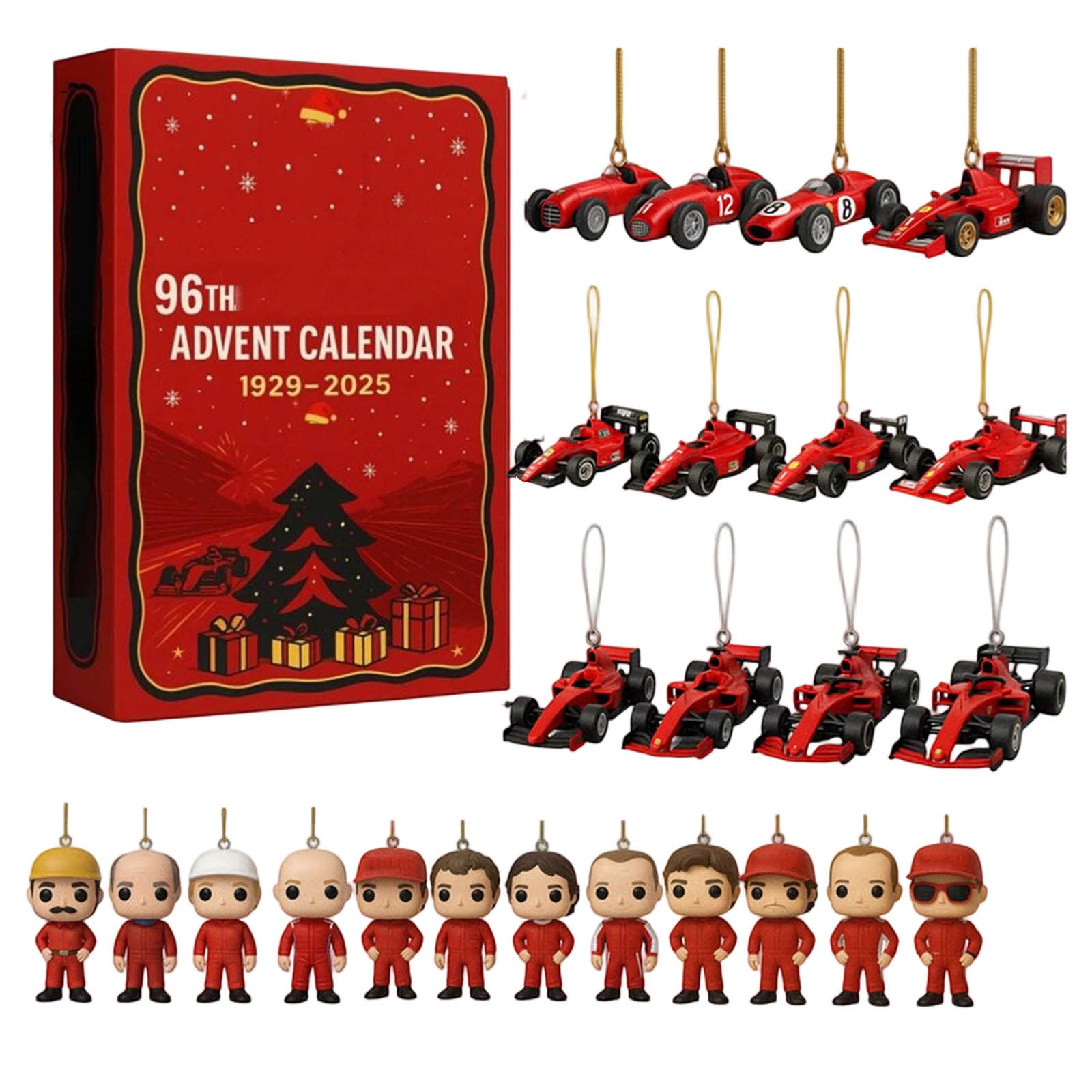 Formul Racing Advent Calendar 2025, 24 Die-cast Grand Prix Cars with ...