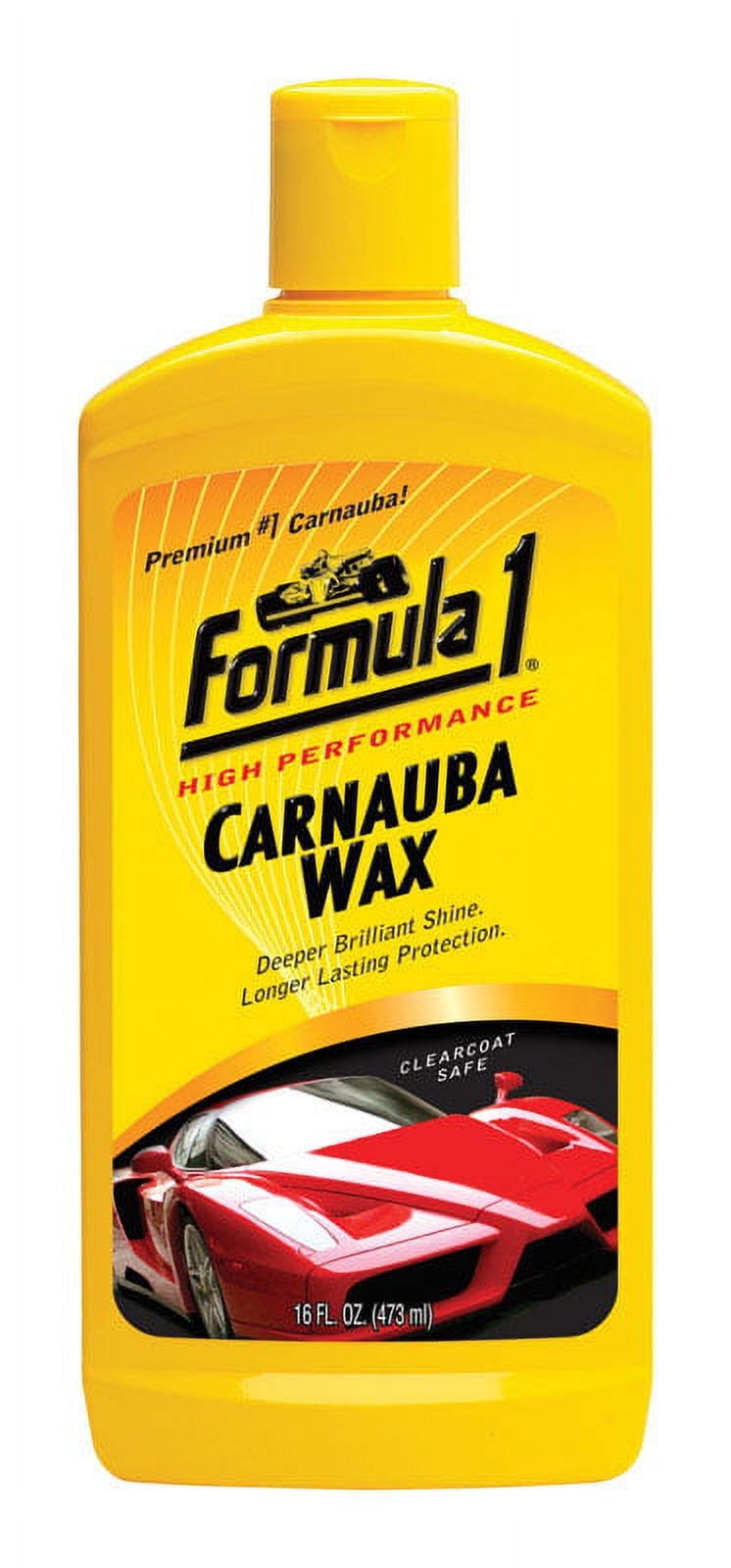 Formula 1 Auto Wax 16 oz - Car Detailing Liquid for High-Gloss Shine ...