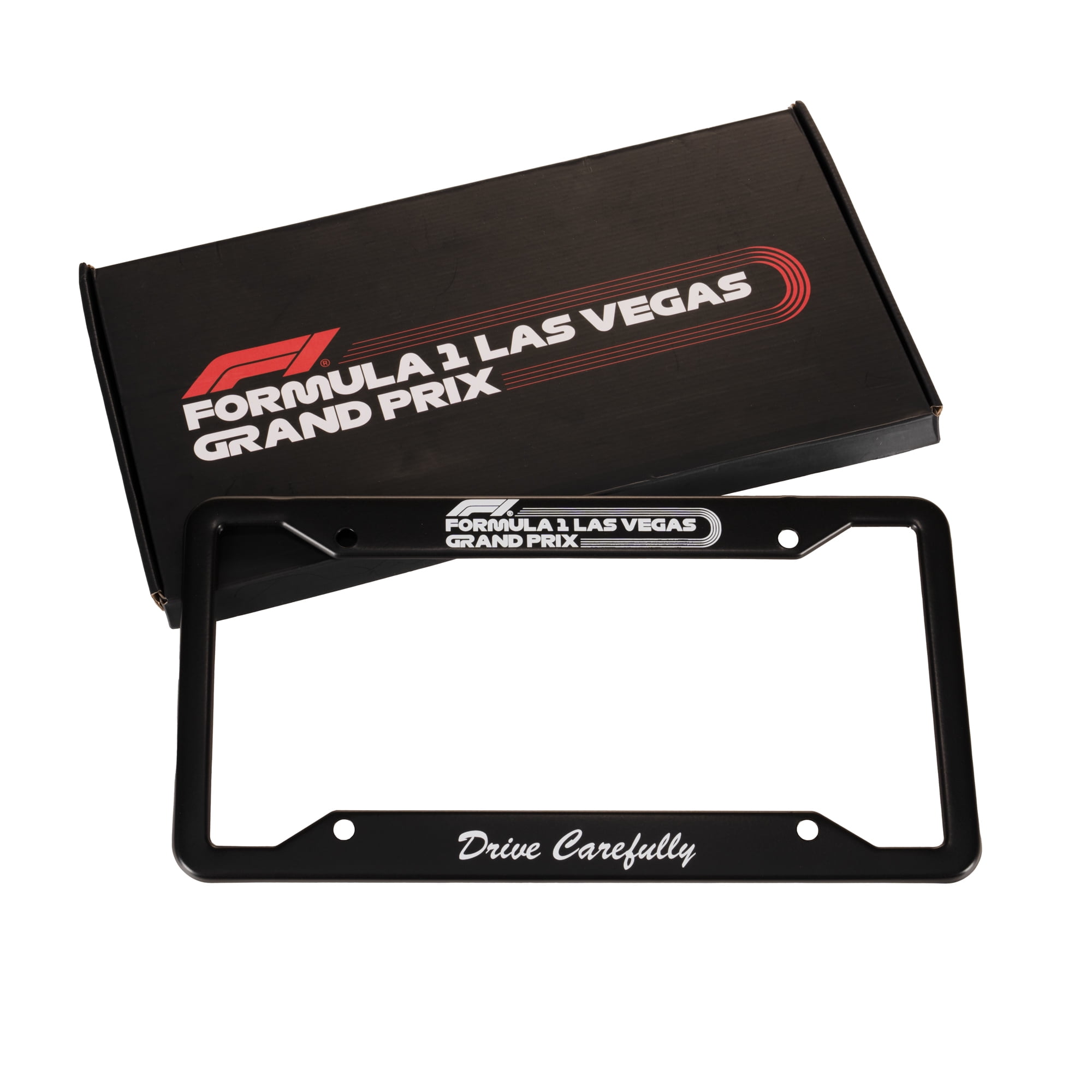 Formula 1 Black 2024 Las Vegas Grand Prix Logo License Plate Frame ...